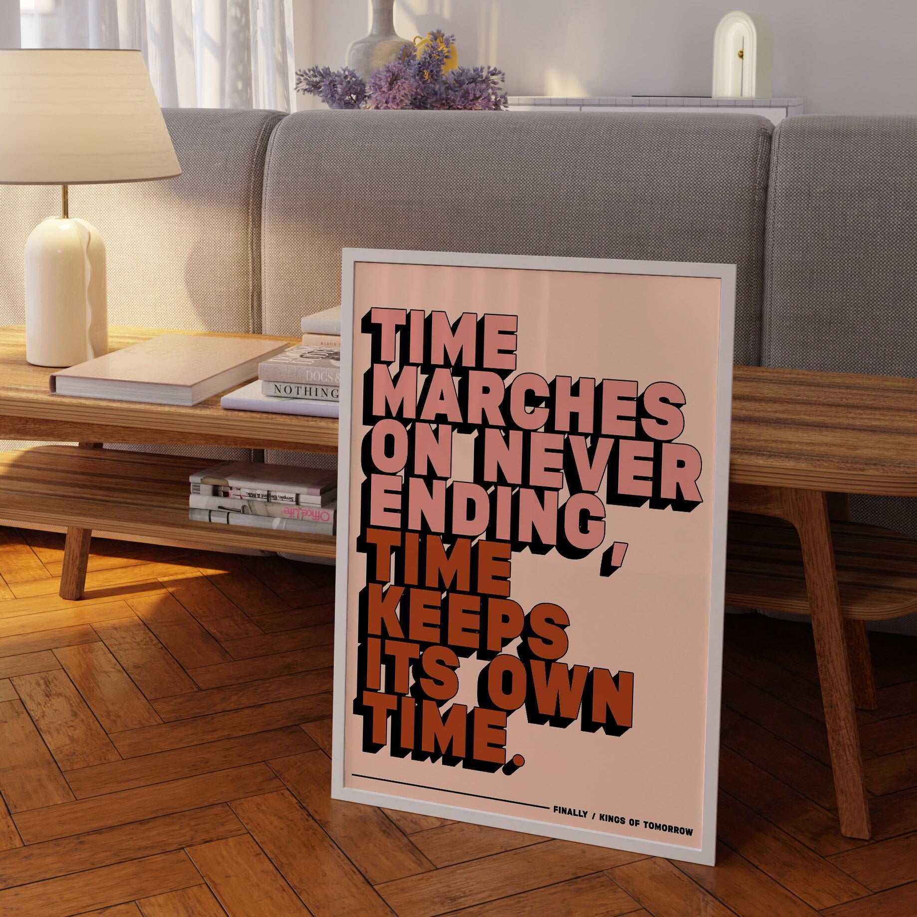 Onimhouse Poster Kings Of Tomorrow - Finally | Music Poster | Wall Art ...