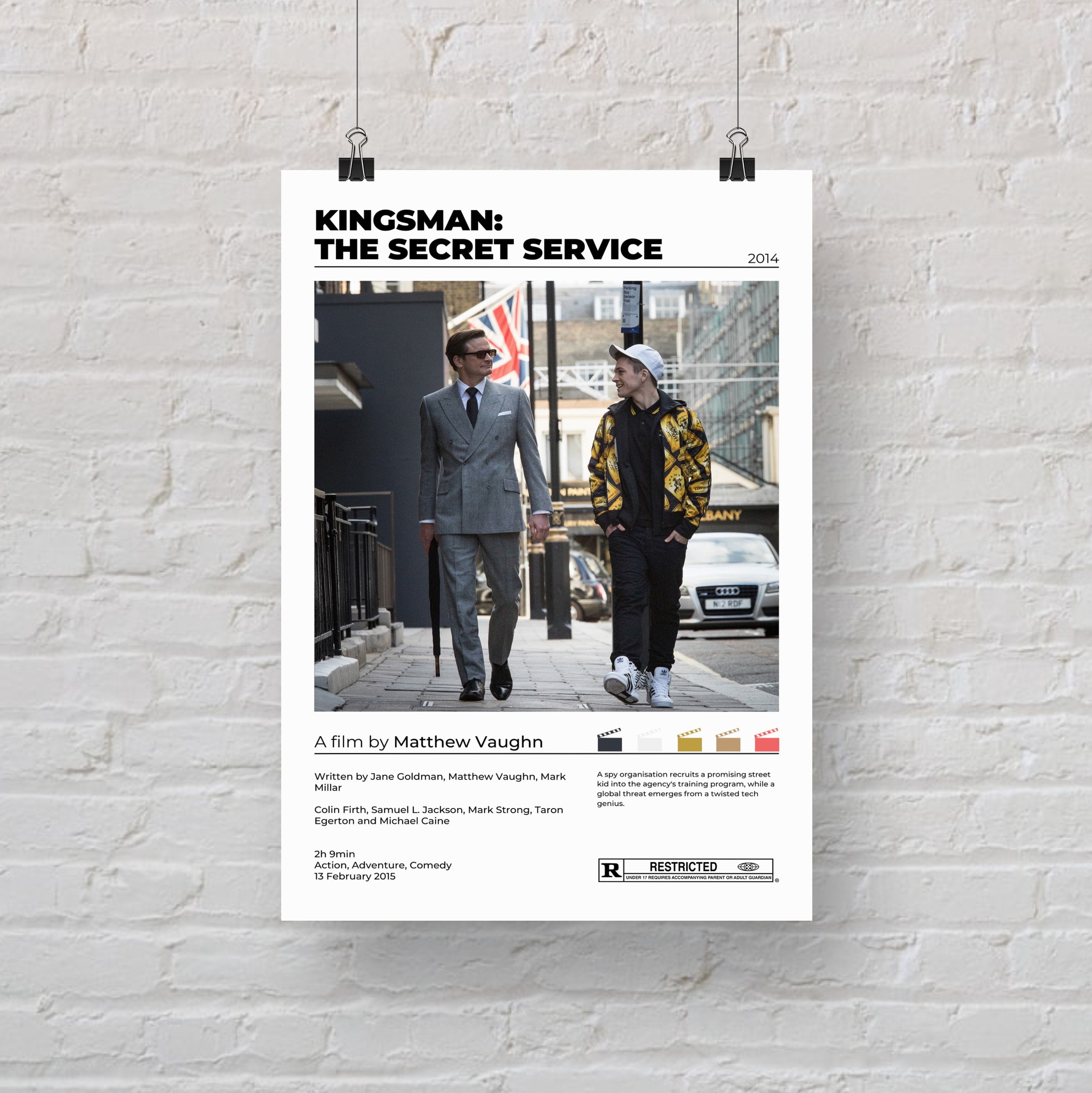 Onimhouse Poster Kingsman: The Secret Service Poster Matthew Vaughn ...