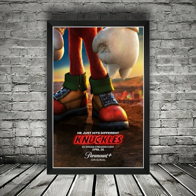 Onimhouse Poster Knuckles (2024) Tv Series Posters | Sonic The Hedgehog ...
