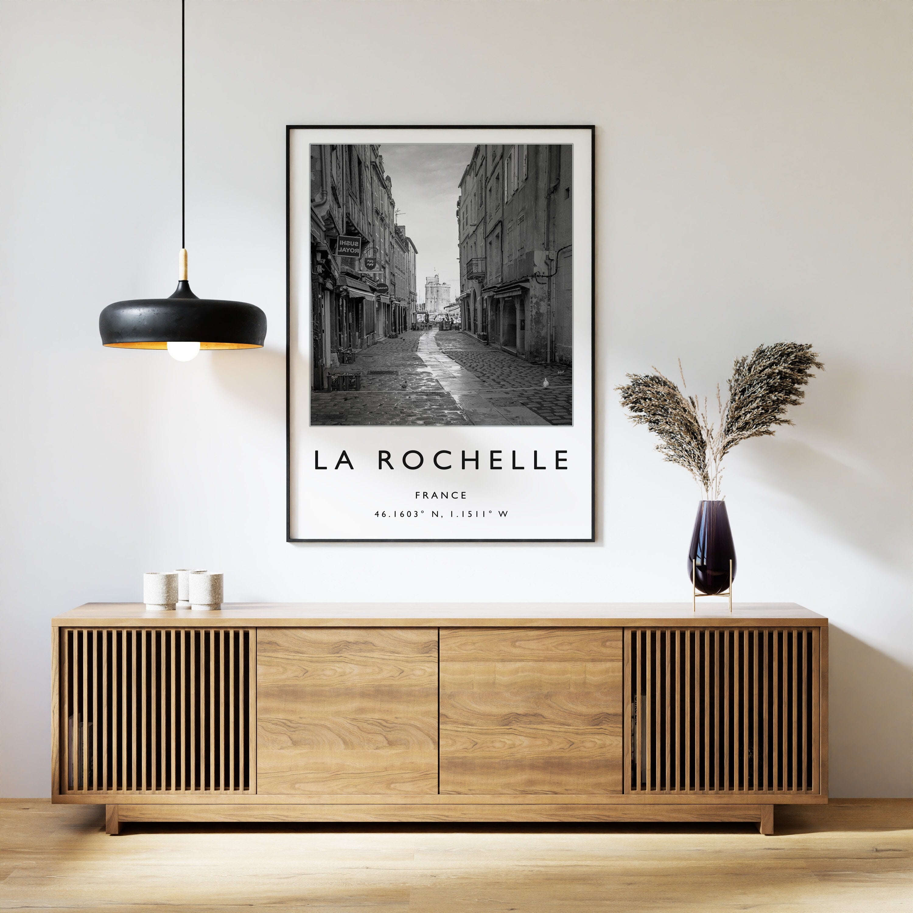 Onimhouse Poster La Rochelle Travel Print, La Rochelle Poster, France ...