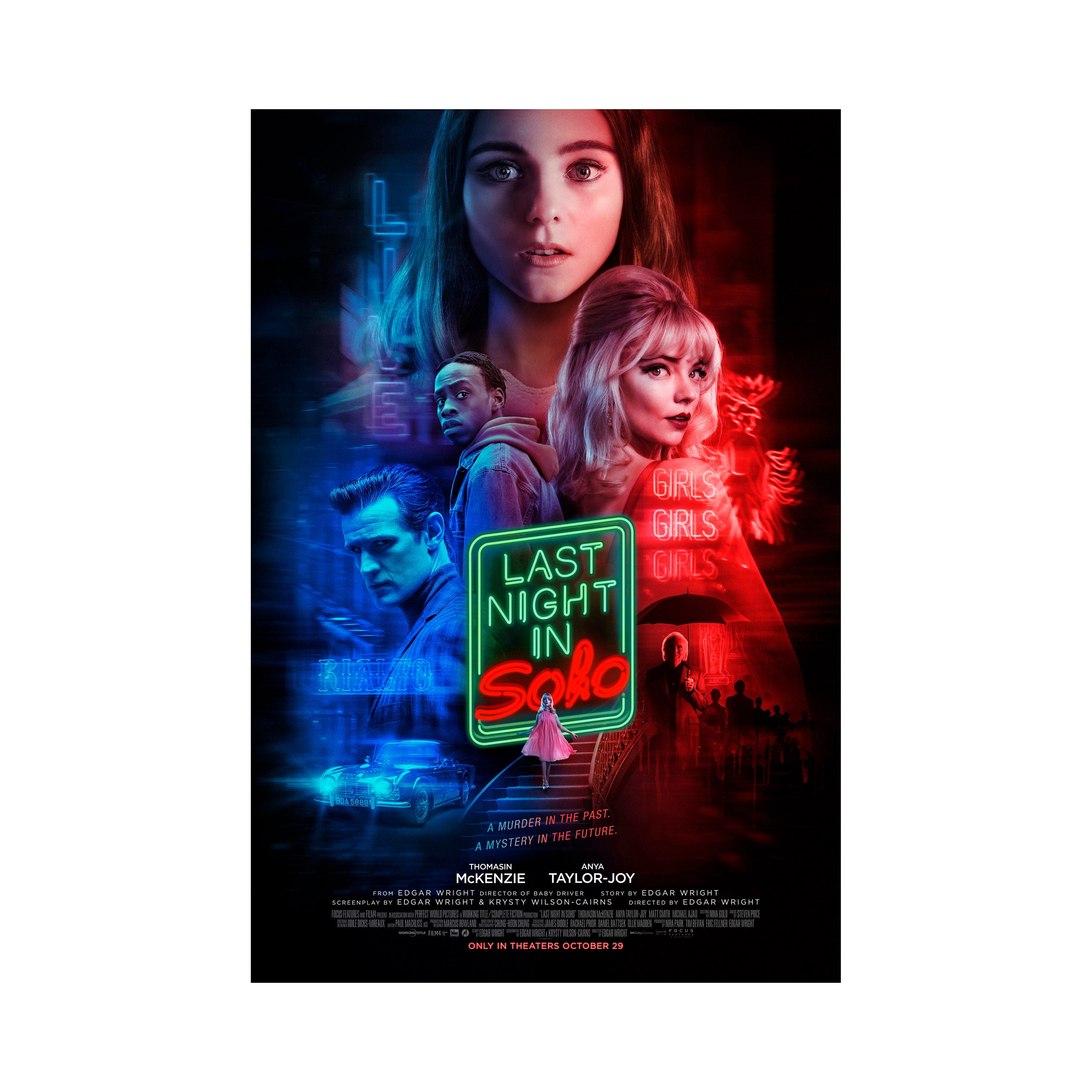 Onimhouse Poster Last Night In Soho Movie Poster Glossy Print Photo ... Onimhouse Poster Last Night In Soho Movie Poster Glossy Print Photo ...