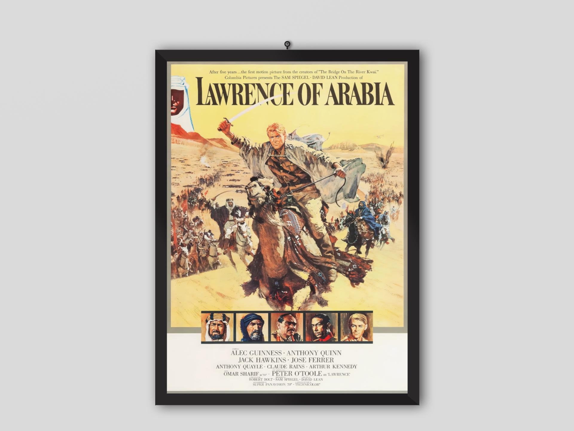 Onimhouse Poster Lawrence Of Arabia 1962 Movie Poster. David Lean Movie ...