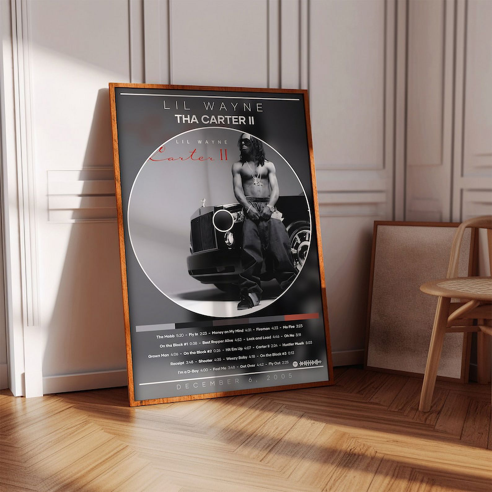 Onimhouse Poster Lil Wayne Poster | Tha Carter 2 Poster | Album Poster ...