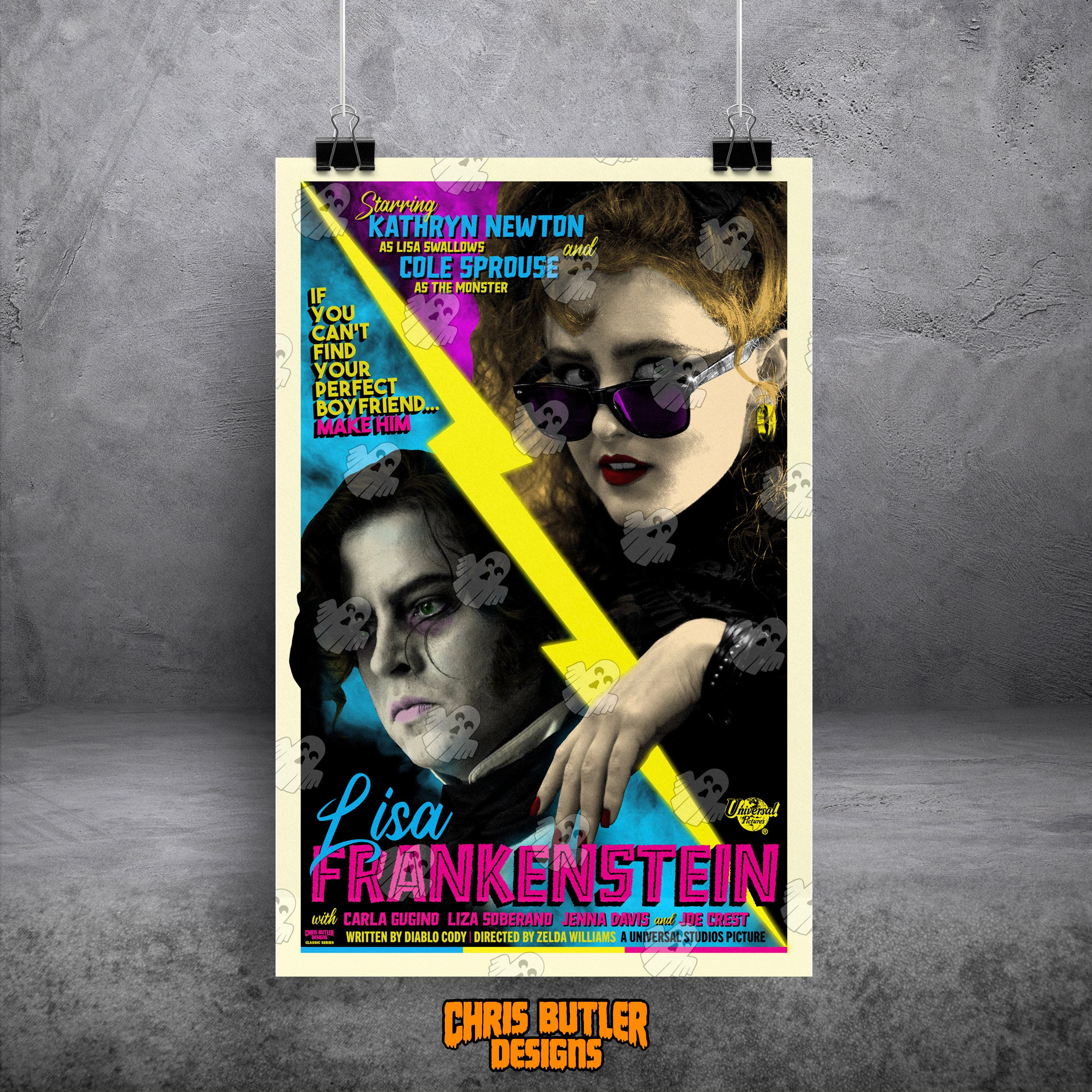Onimhouse Poster Lisa Frankenstein Classic Series Movie Poster ...