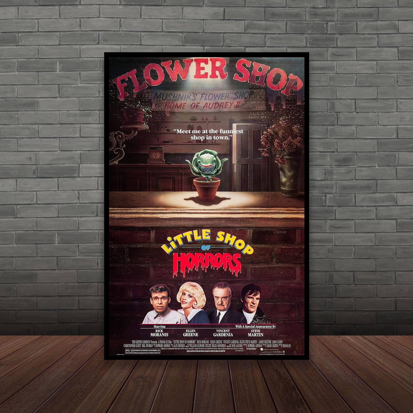 Onimhouse Poster Little Shop Of Horrors (1986) Movie Poster, Wall Art ...
