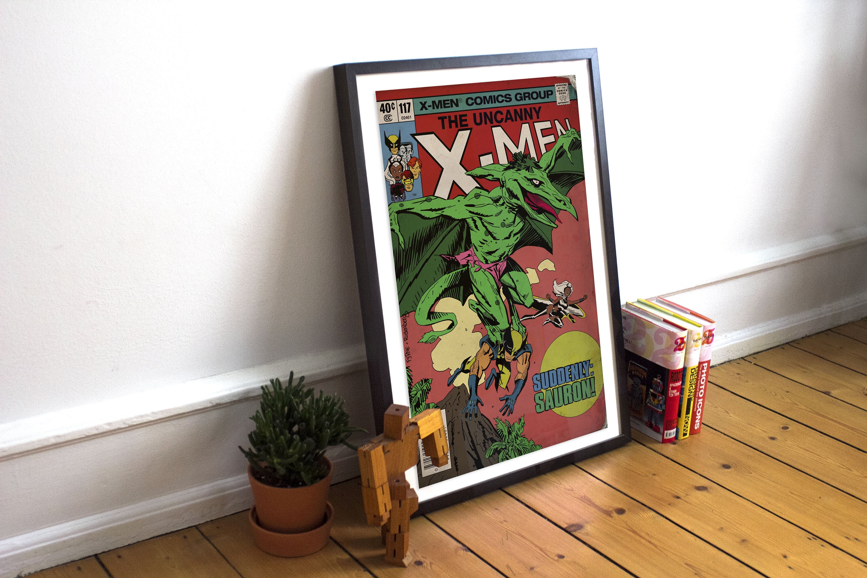 Onimhouse Poster Logan & X-Men Inspired Movie Prop Comic Book Art Print ...