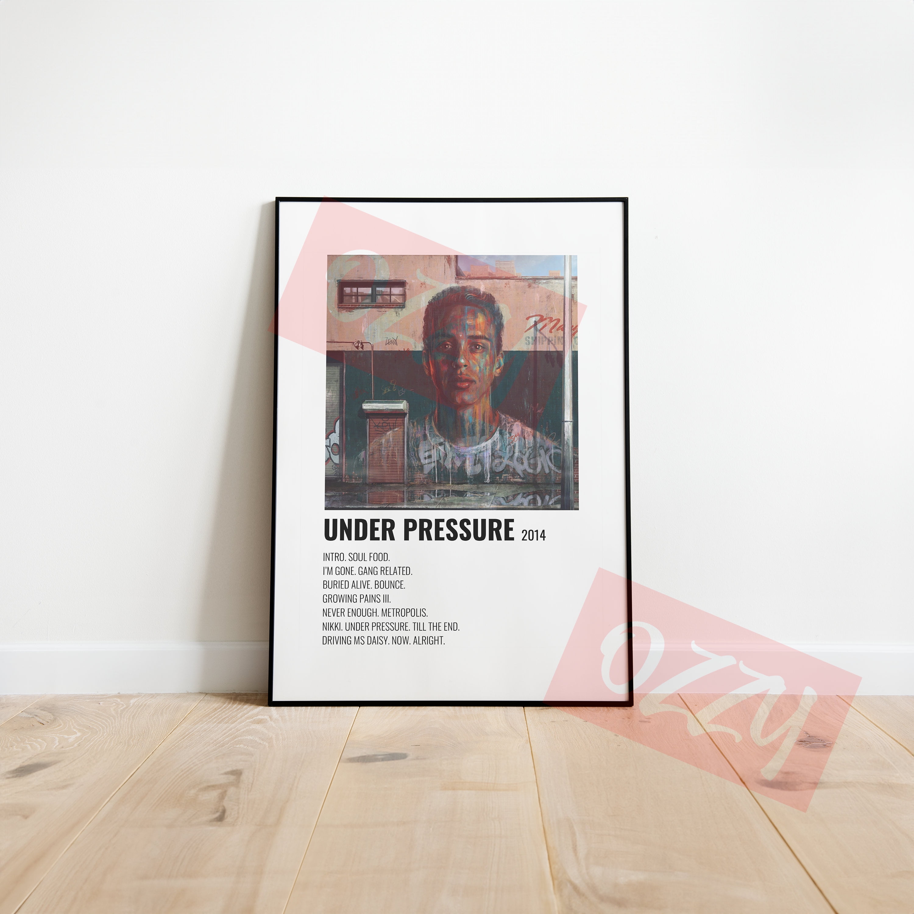 Onimhouse Poster Logic Under Pressure Album Poster - UNFRAMED - Walmart.com