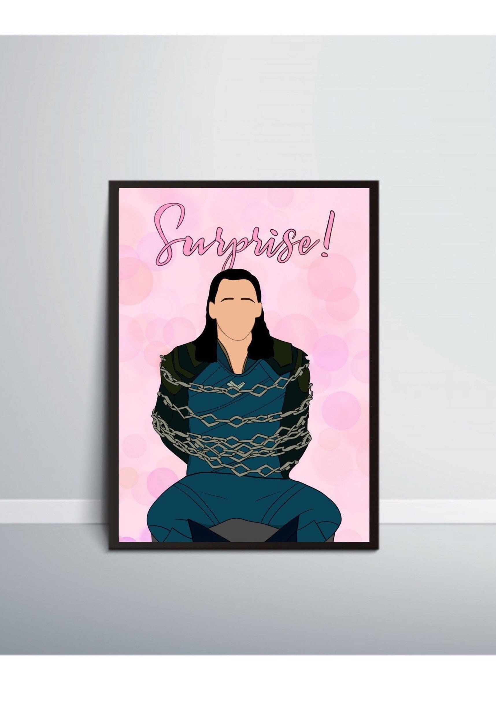 Onimhouse Poster Loki Poster Marvel Mcu Studios Odinson Thor Wanda ...