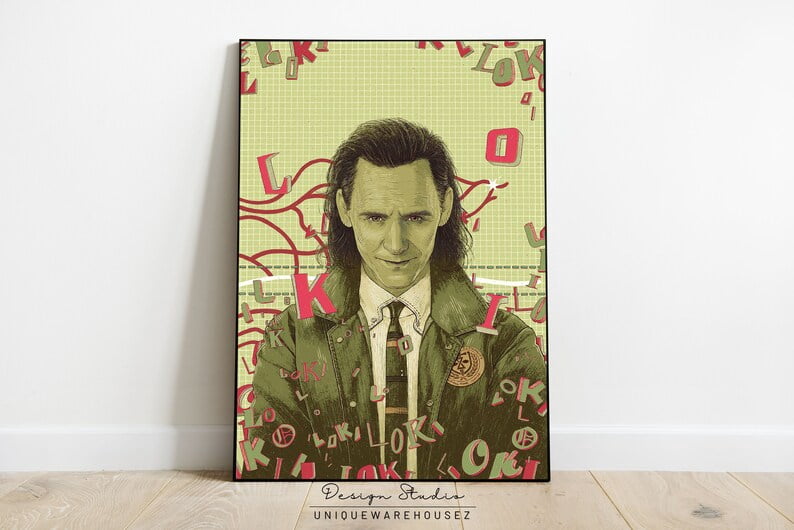 Onimhouse Poster Loki Poster, Loki Wall Art, Marvel Poster, Time ...