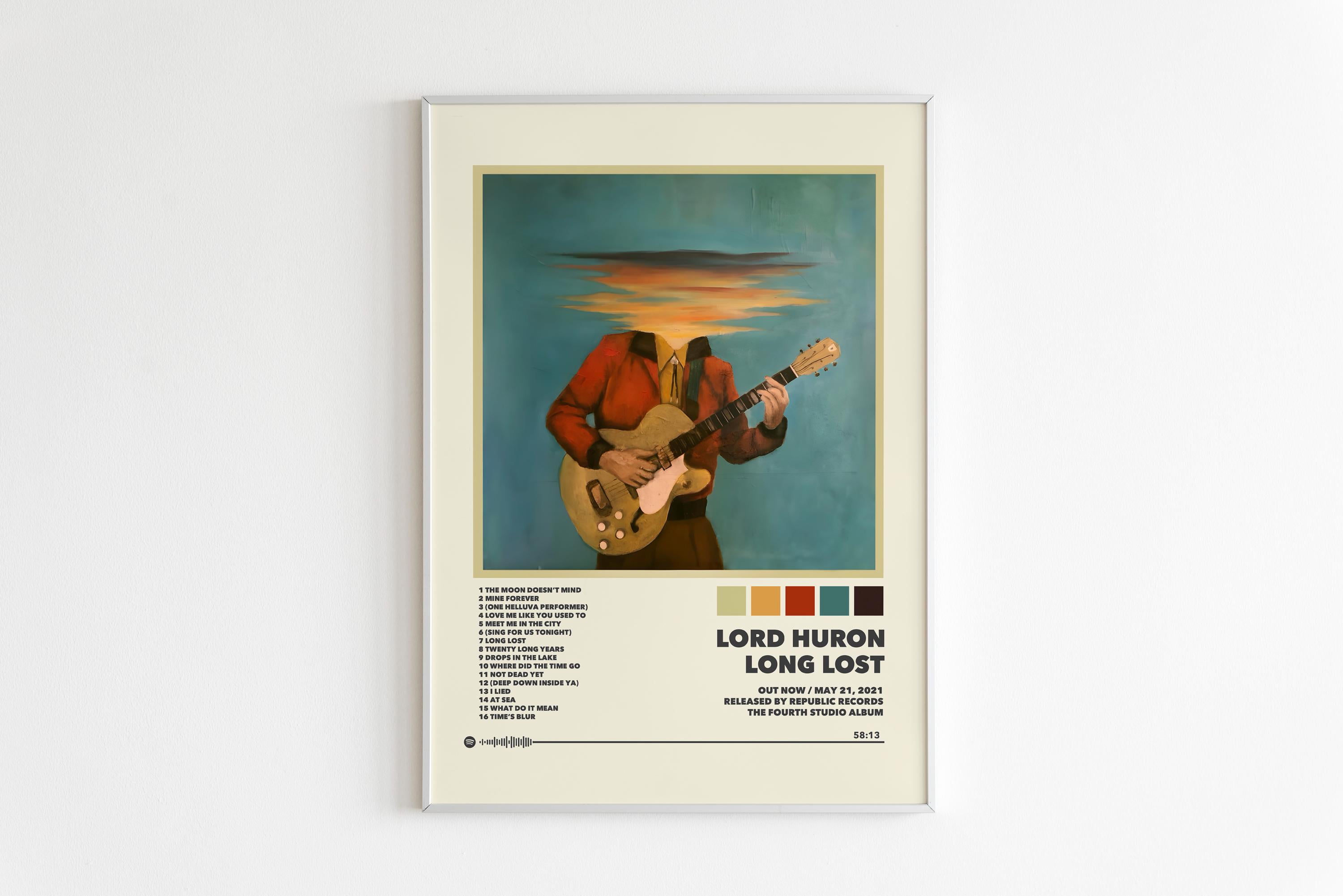 Onimhouse Poster Lord Huron Posters, Long Lost Poster, Lord Huron, Long ...