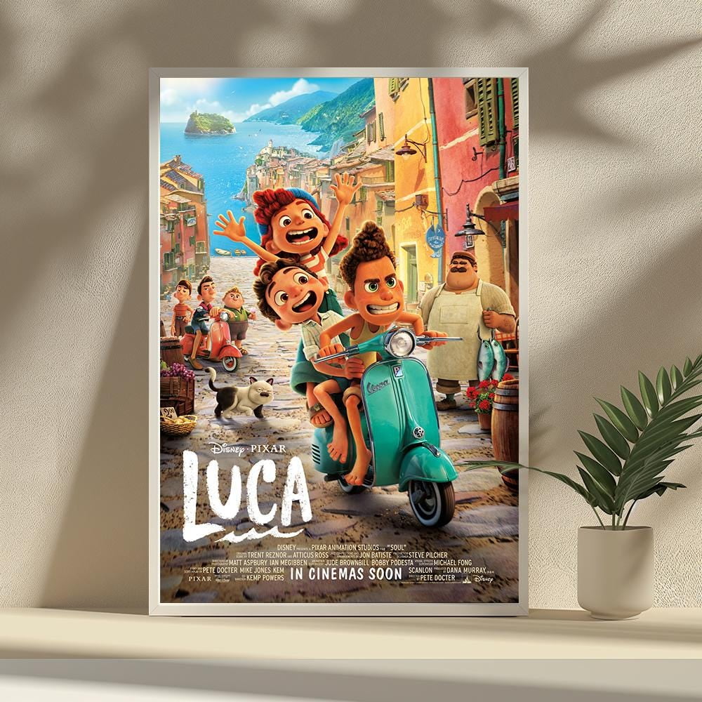 Onimhouse Poster Luca Movie Poster | Movie Collectibles | Wall Art ...