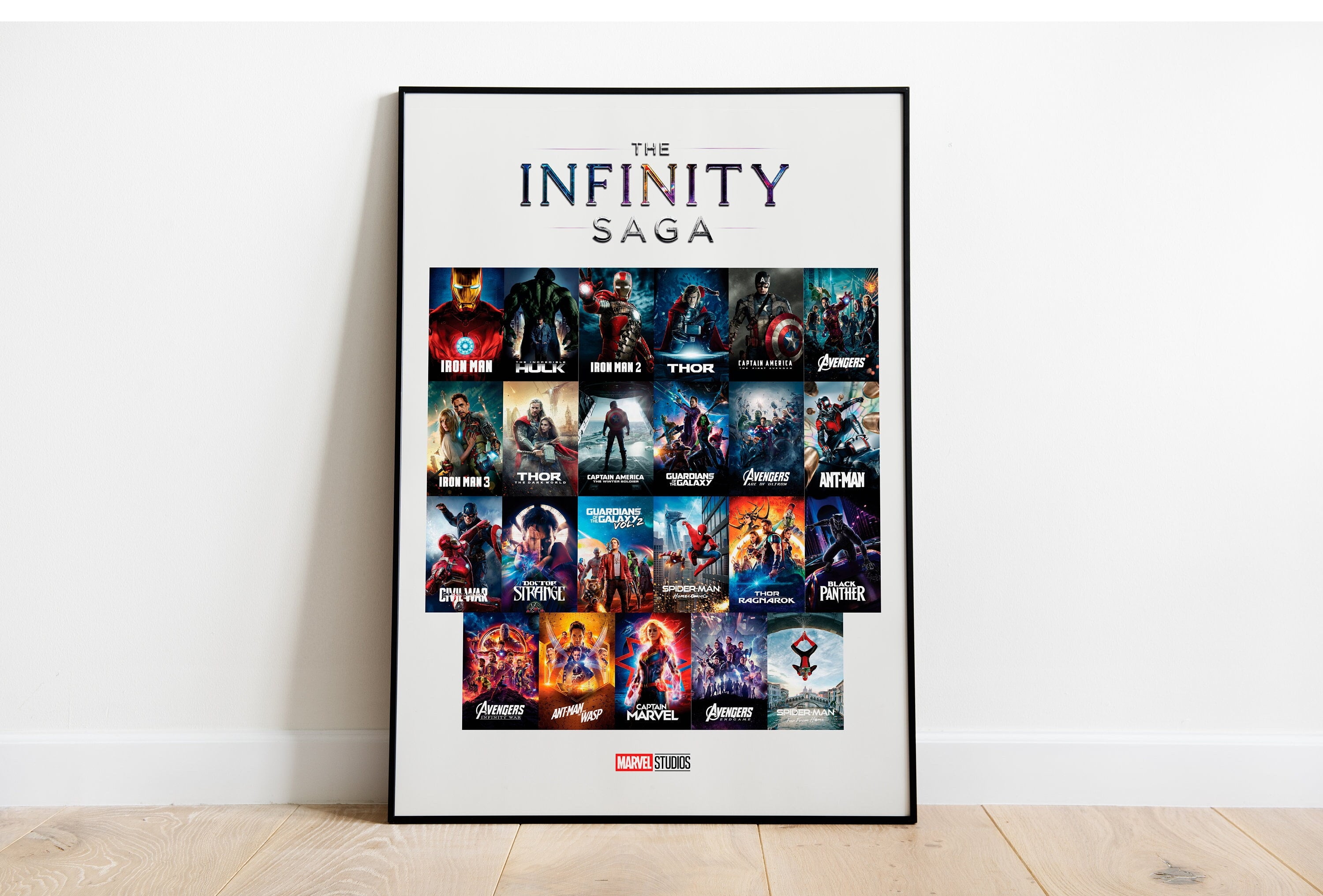 Onimhouse Poster Mcu Infinity Saga Poster | Marvel Decor | Avengers ...