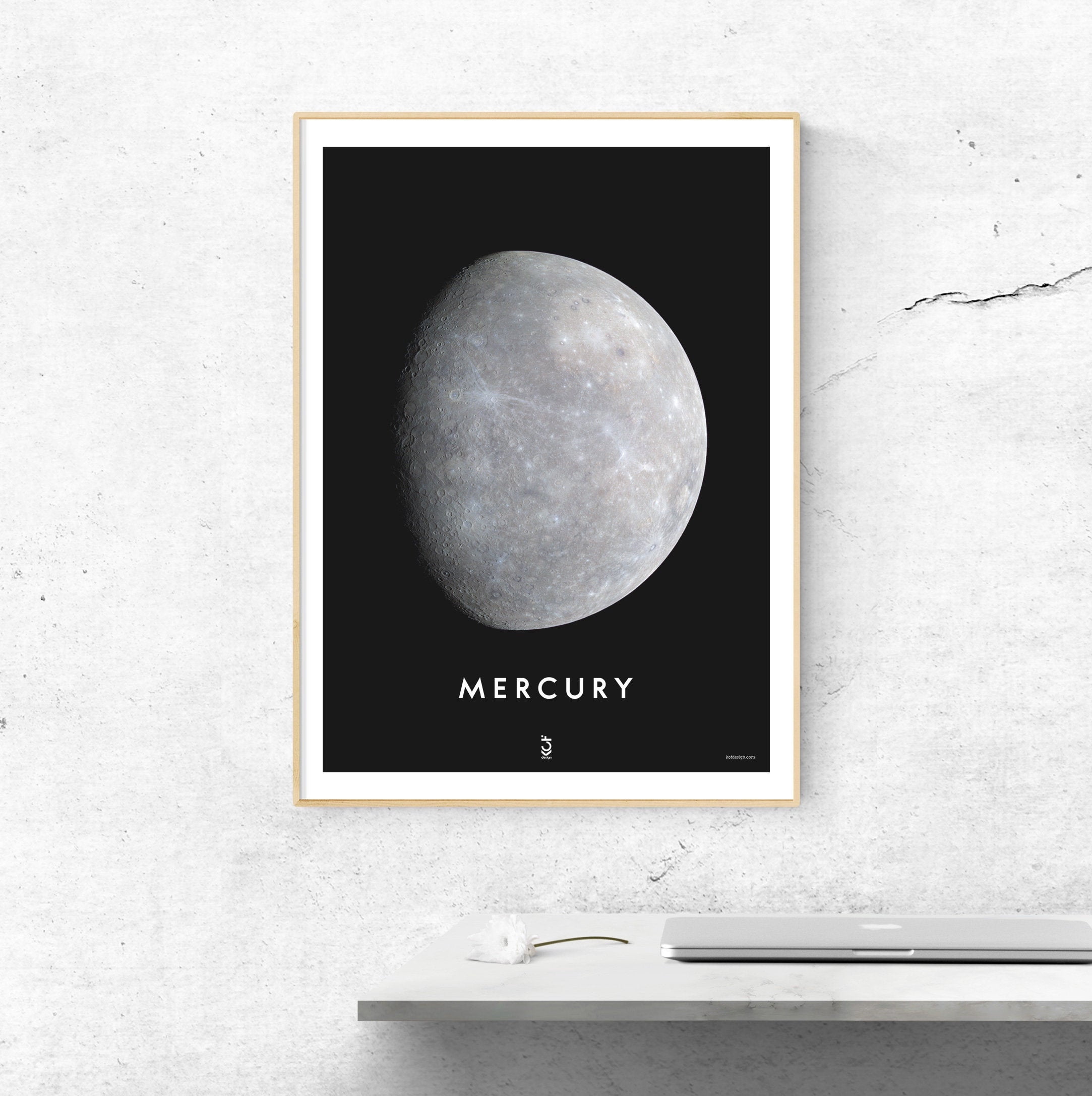 Onimhouse Poster MERCURY Wall Art. Ultra High Resolution Full View ...