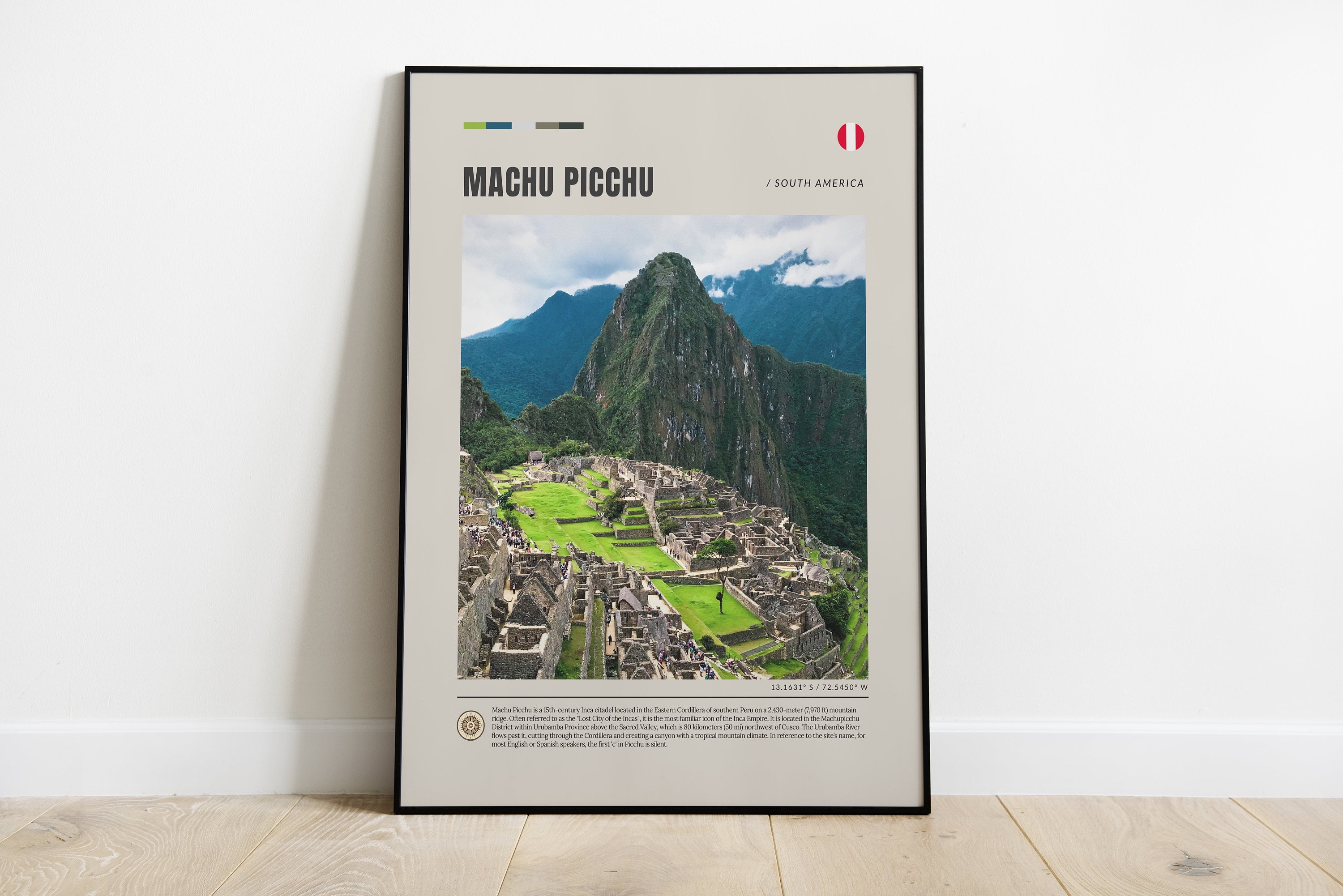Onimhouse Poster Machu Picchu Poster, Peru Print, Machu Picchu Photo ...