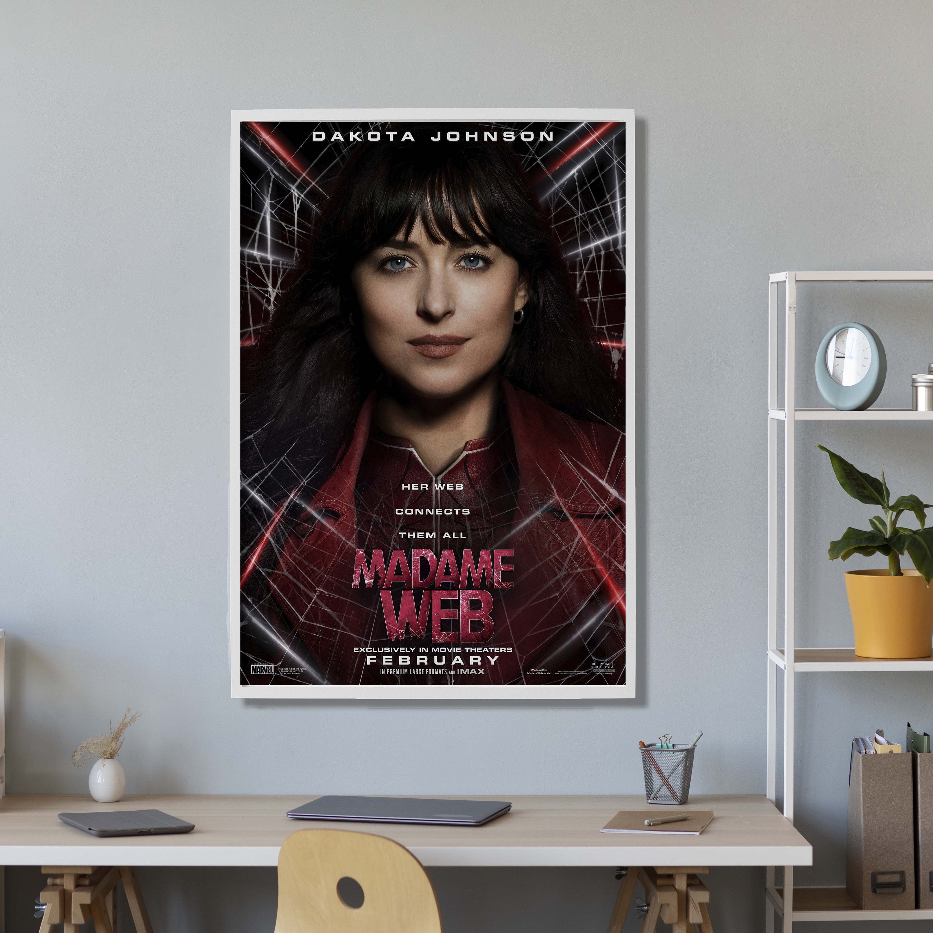 Onimhouse Poster Madame Web movie Poster, Poster, room decoration ...