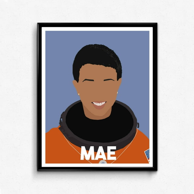 Onimhouse Poster Mae Jemison Feminist Print- Minimalist Wall Art, Women ...