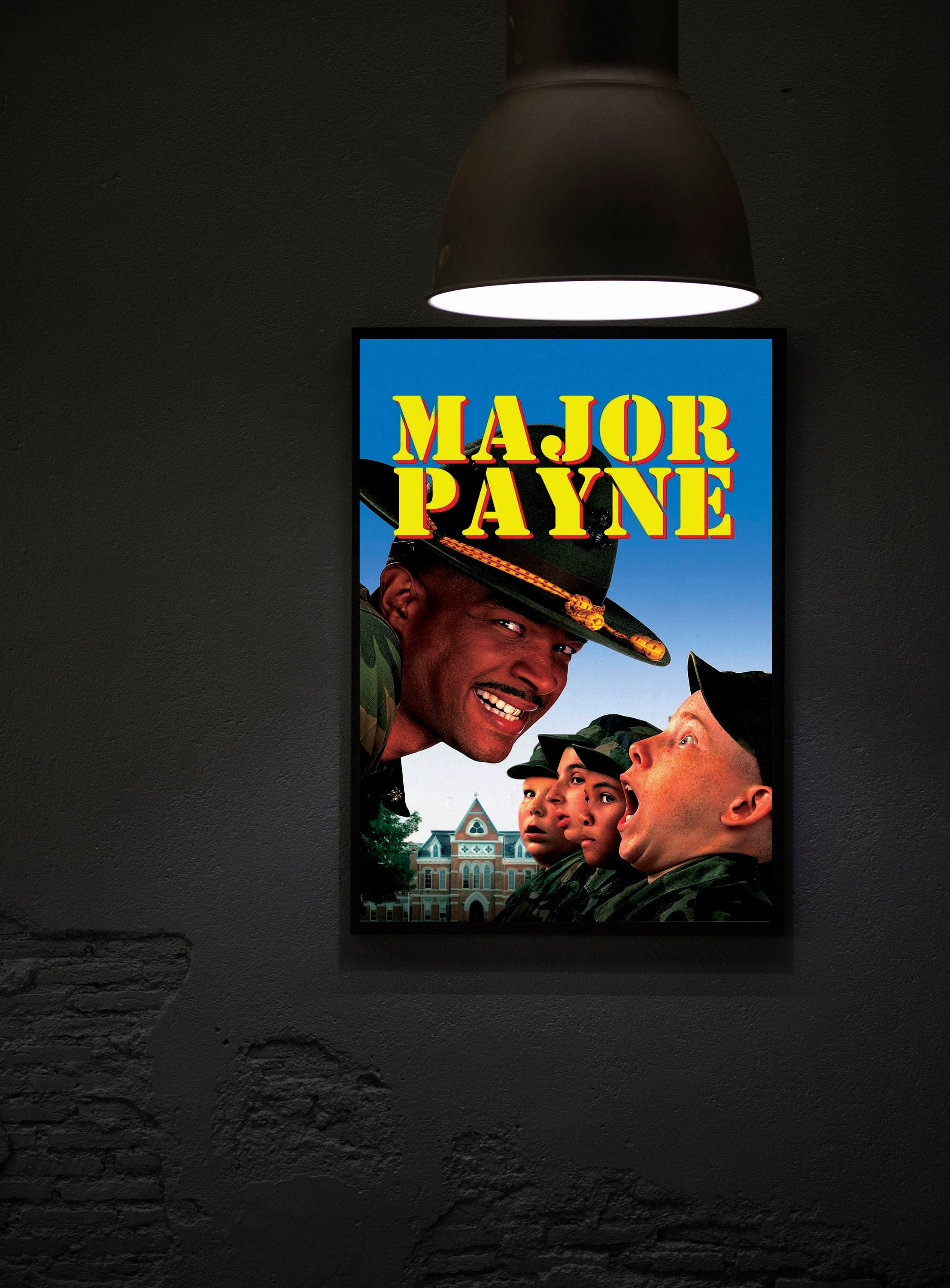 Onimhouse Poster Major Payne (1995) Movie Poster Movie Print, Hip Hop Movie Posters, Wall Art ...