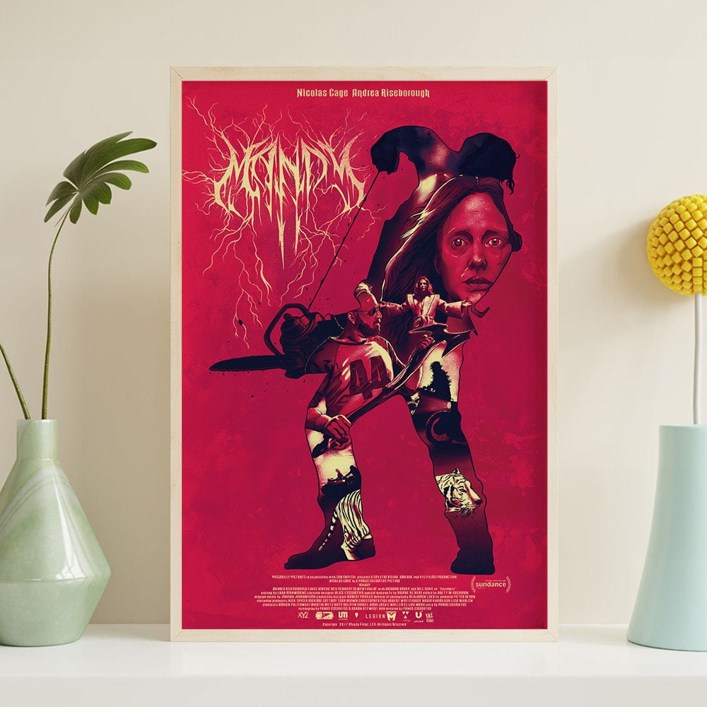 Onimhouse Poster Mandy horror Film Poster, Nicolas Cage Poster, HD ...