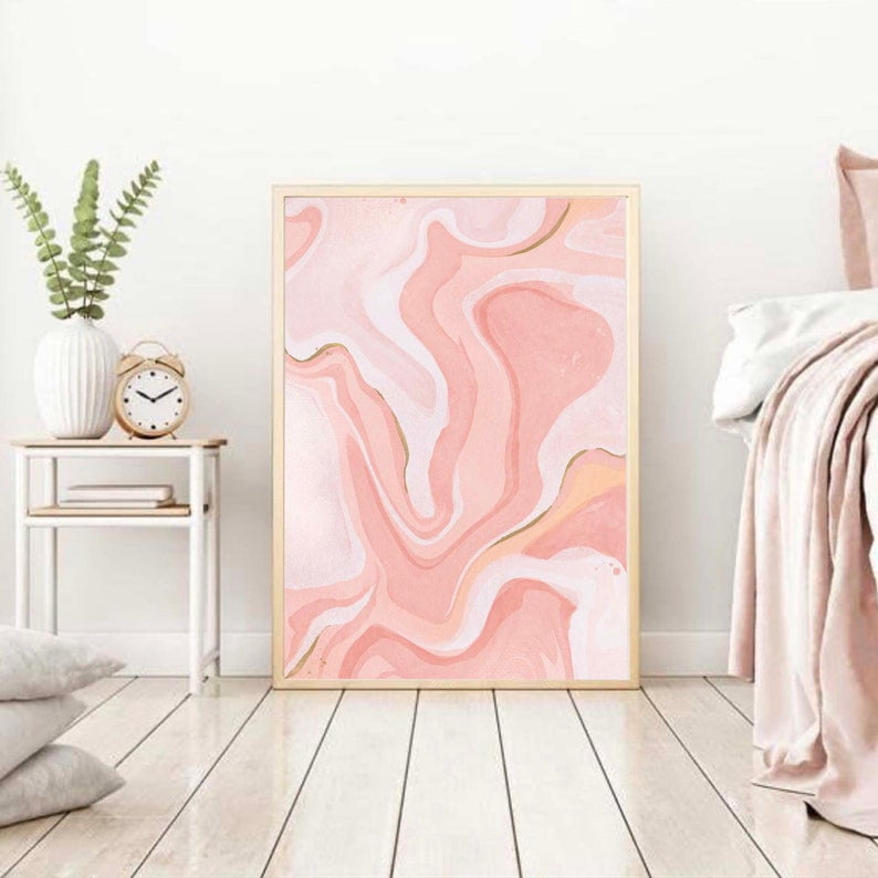 Onimhouse Poster Marble Wall Art, Marble Print, Abstract Art ...