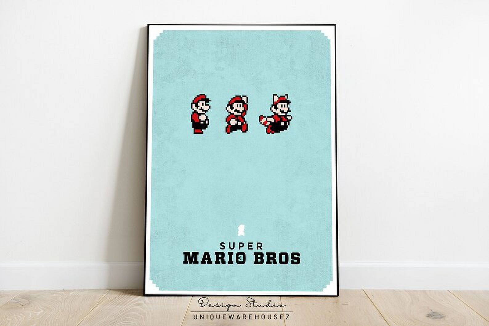Onimhouse Poster mario bros Poster | Mario Poster | Nintendo Poster ...