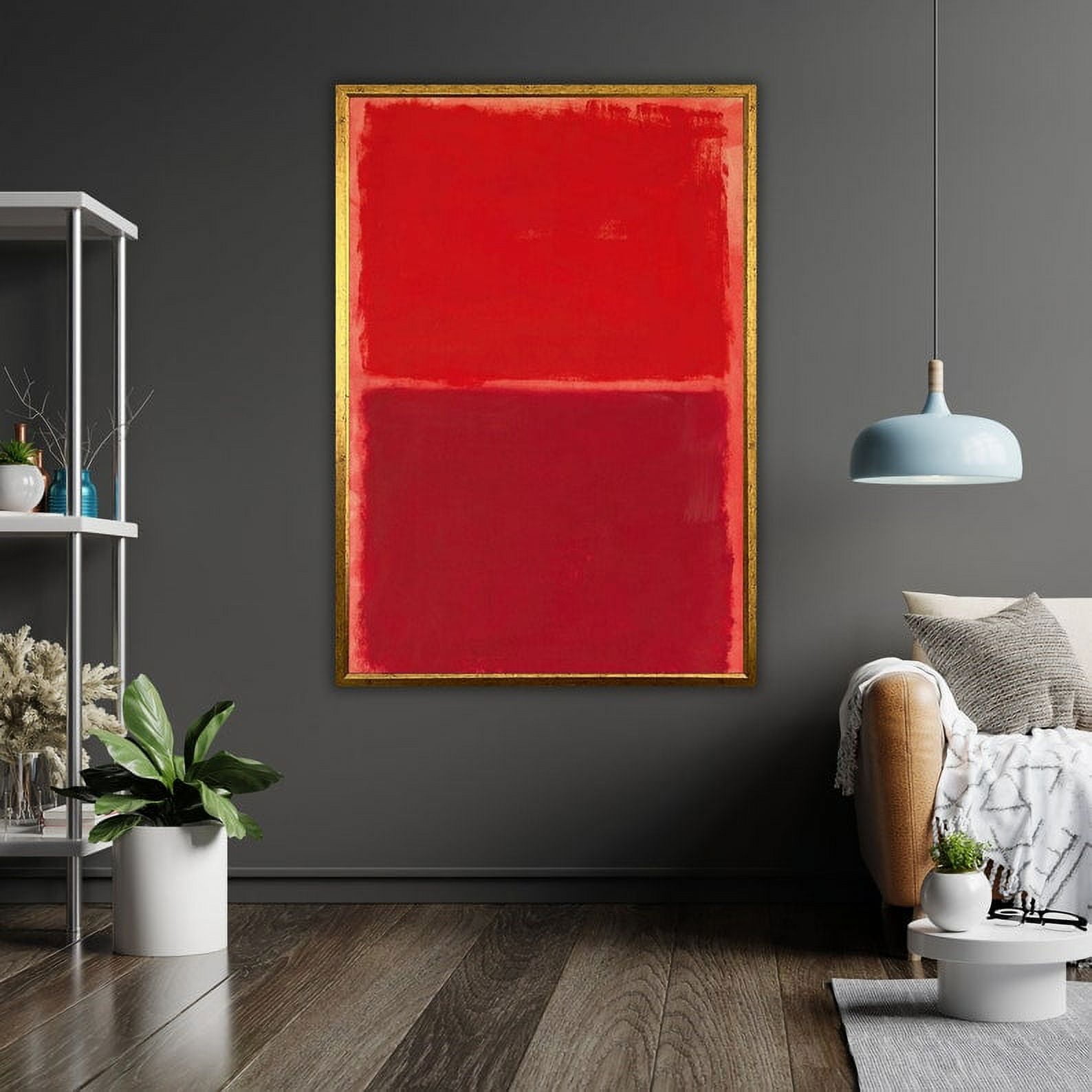 Onimhouse Poster Mark Rothko Abstract Red Art Poster, Home Decor ...