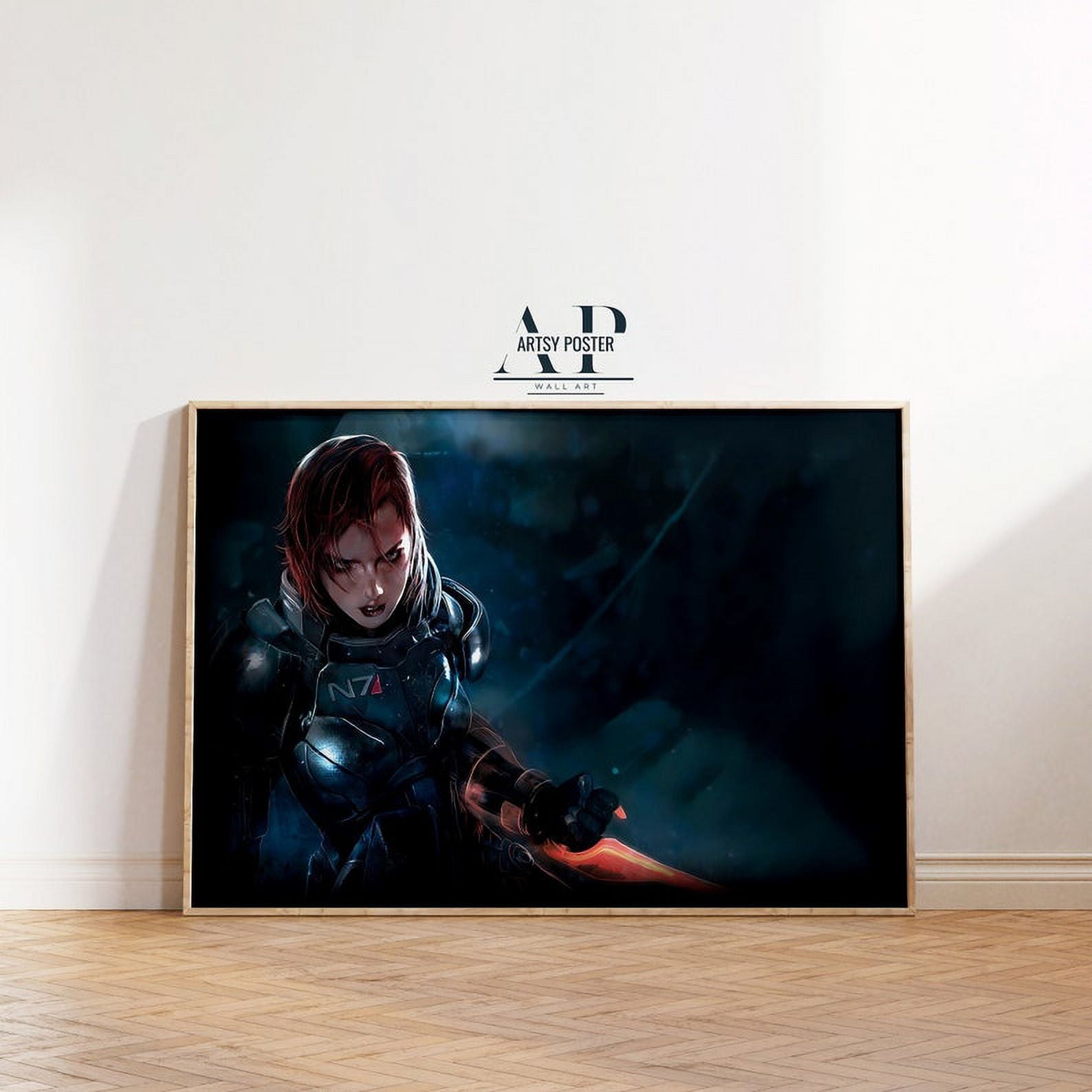 Onimhouse Poster Mass Effect Game Poster - Classic Video Game Art Print ...