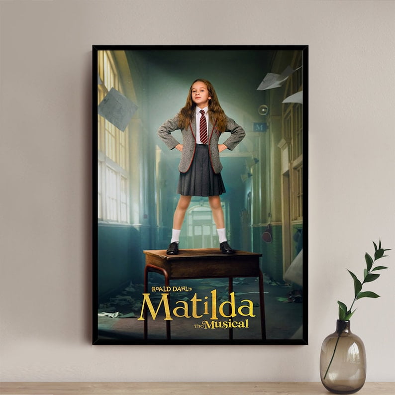 Onimhouse Poster Matilda The Musical Movie Poster - High Quality Poster ...