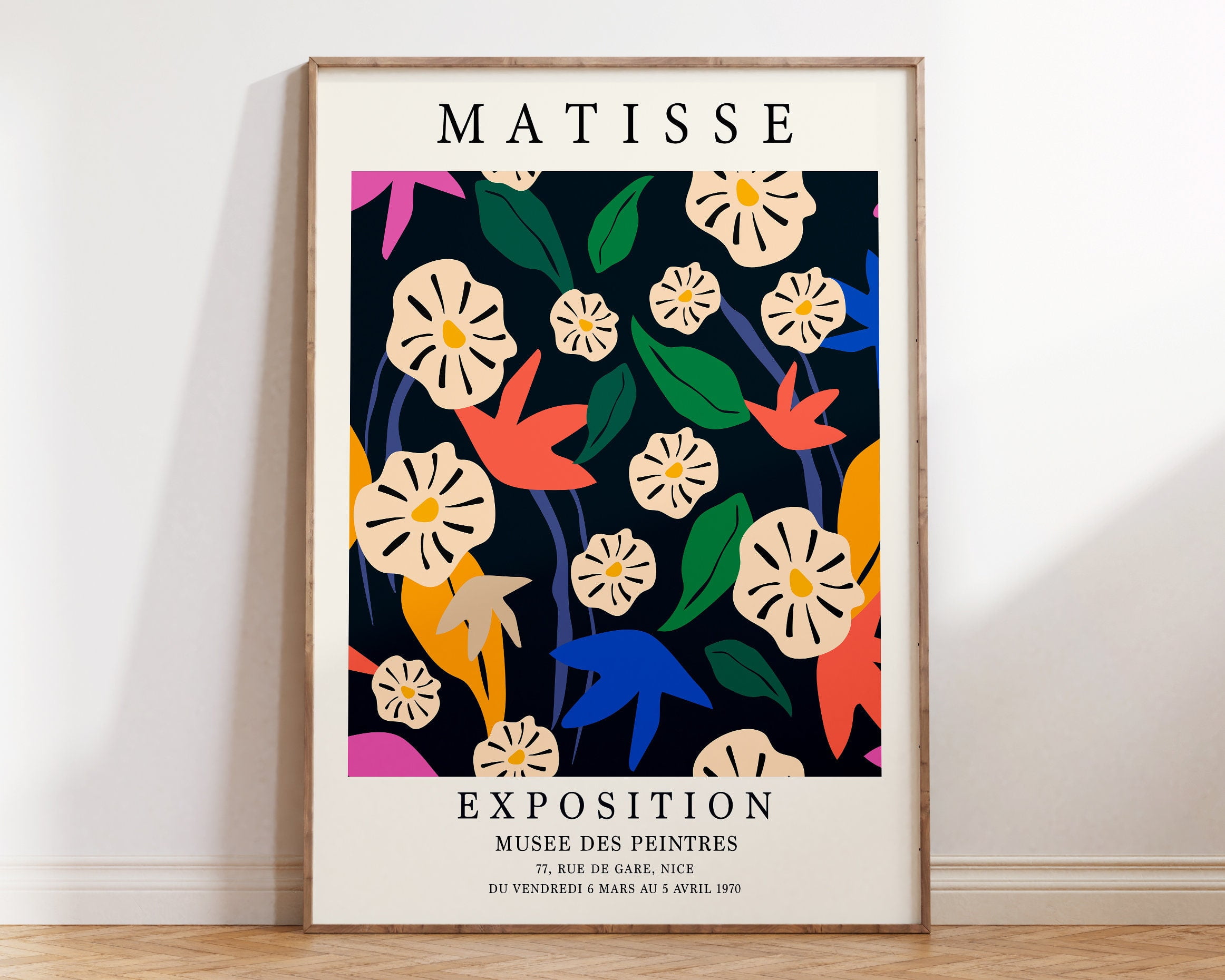Onimhouse Poster Matisse Cut Our Shapes Exhibition Poster, Matisse ...