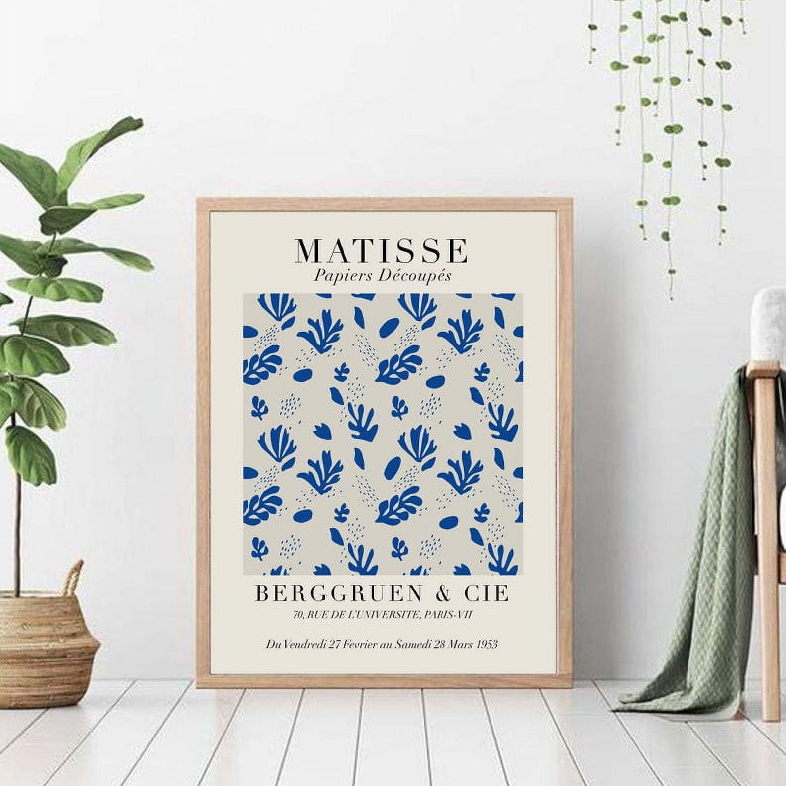 Onimhouse Poster Matisse Cutout, Matisse Leaf, Matisse Print, Matisse ...