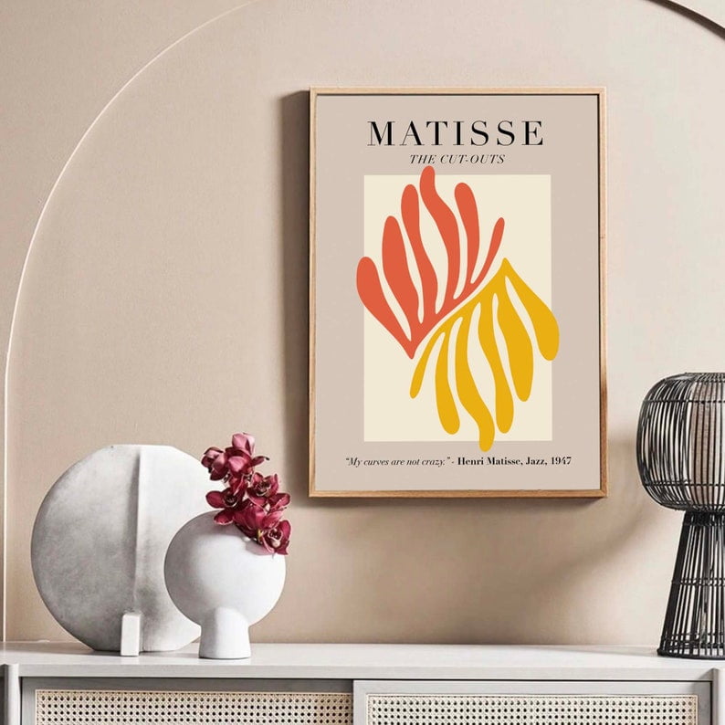 Onimhouse Poster Matisse Cutouts, Henri Matisse, Matisse Exhibition ...
