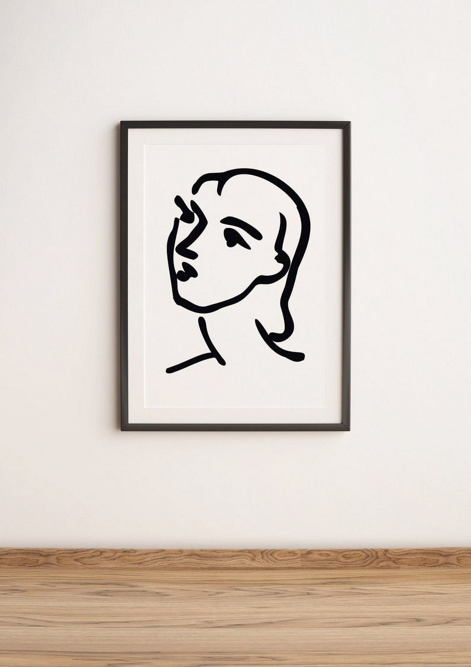 Onimhouse Poster Matisse Woman Sketch - Wall Art, Matisse Poster ...
