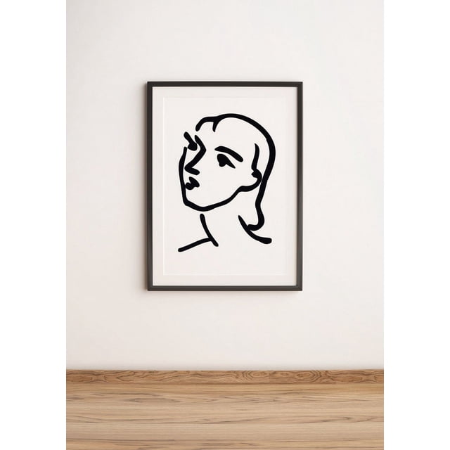 Onimhouse Poster Matisse Woman Sketch - Wall Art, Matisse Poster ...