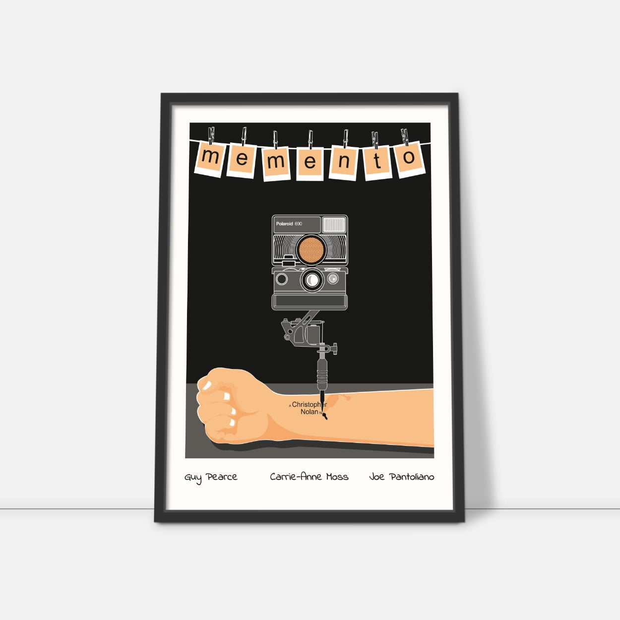 Onimhouse Poster Memento movie Poster, film Poster, minimalist movie ...