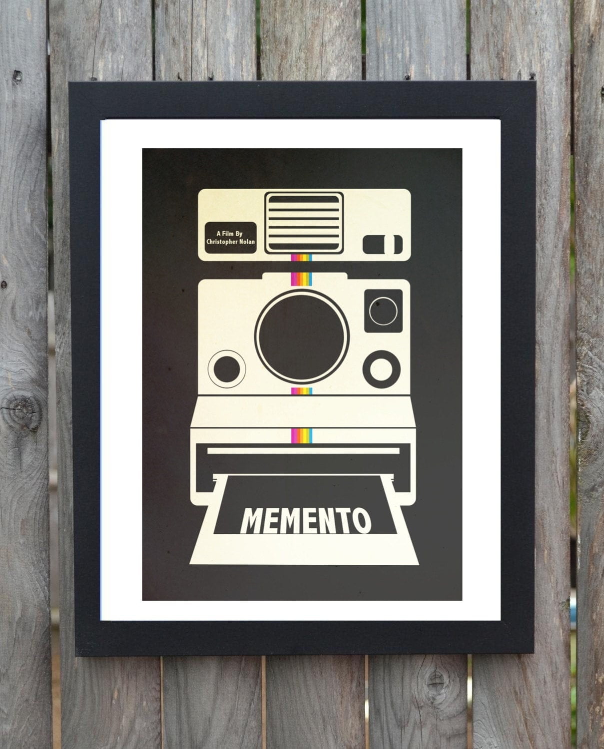 Onimhouse Poster Memento Minimalist Movie Poster- UNFRAMED - Walmart.com