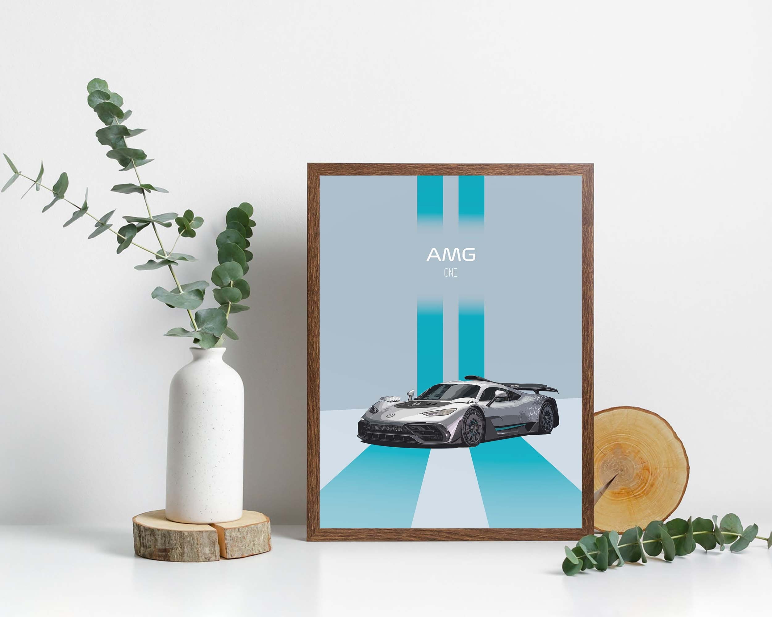 Onimhouse Poster Mercedes Benz Amg One Wall Art, Mercedes Hyper Car ...
