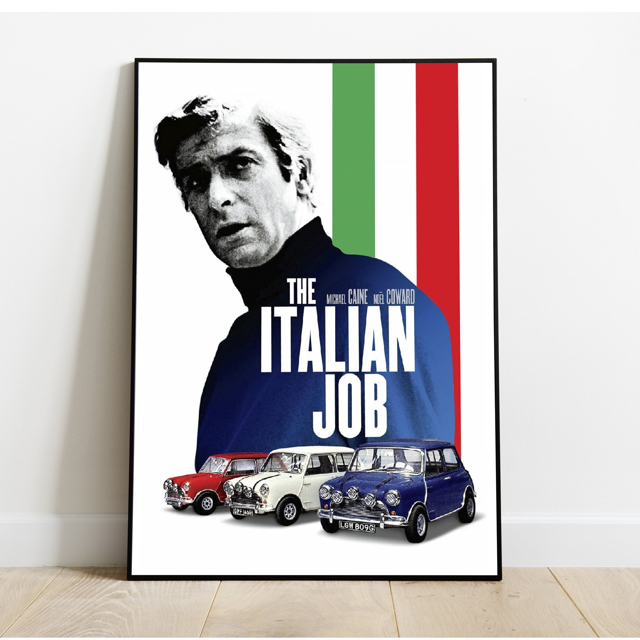 Onimhouse Poster Michael Caine The Italian Job 1960S Classic Vintage ...