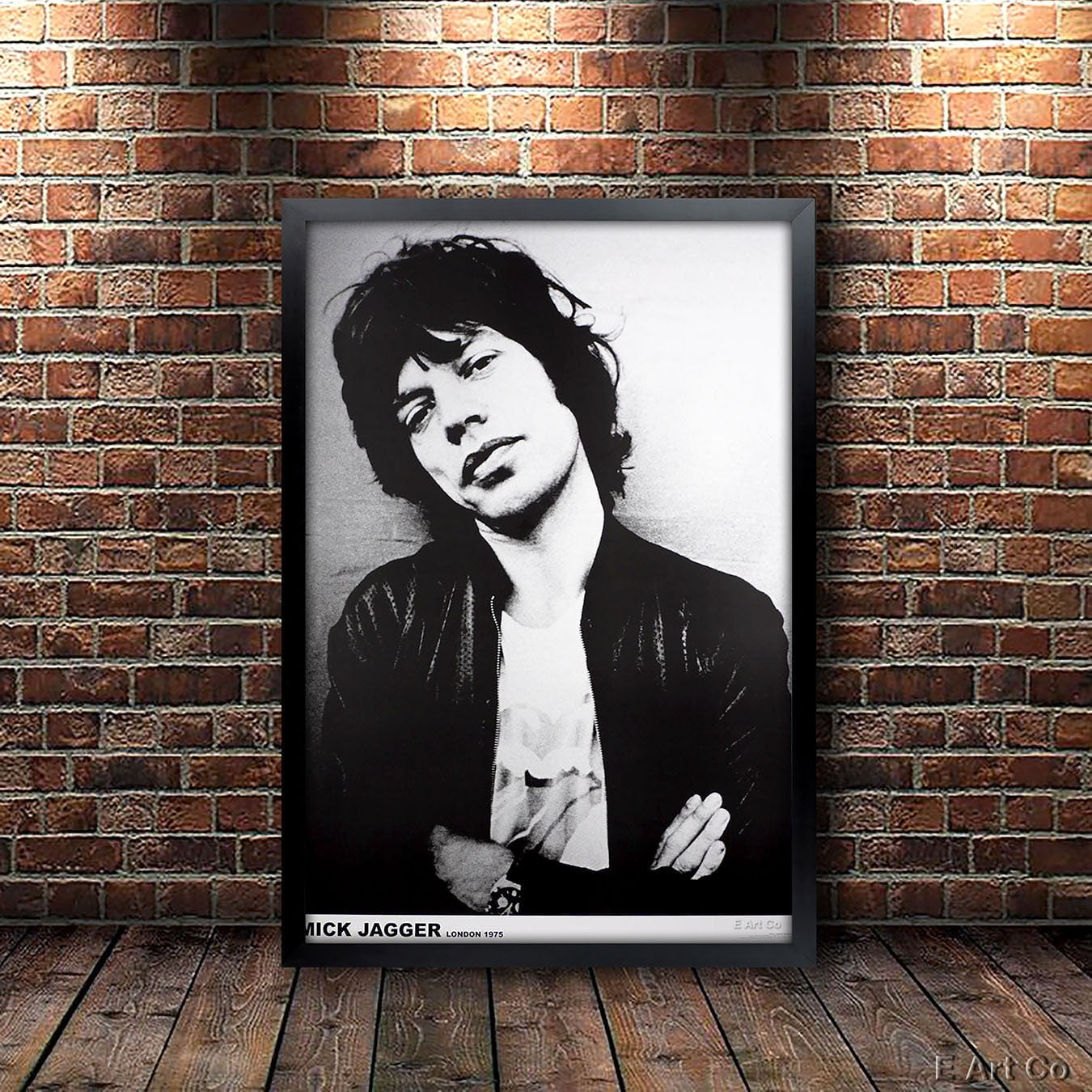 Onimhouse Poster Mick Jagger Poster - UNFRAMED - Walmart.com