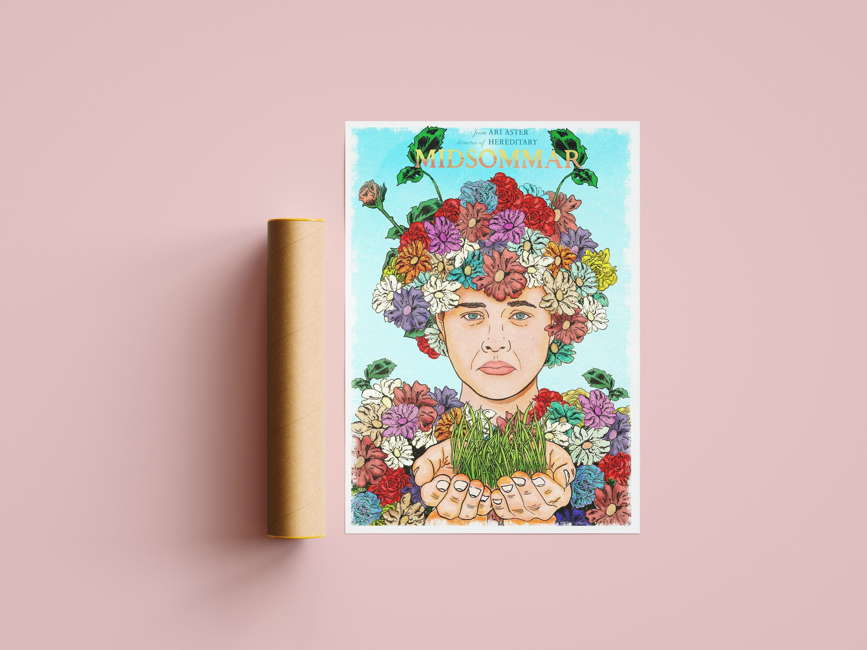 Onimhouse Poster Midsommar Poster, Midsommar Print, Midsommar Movie ...