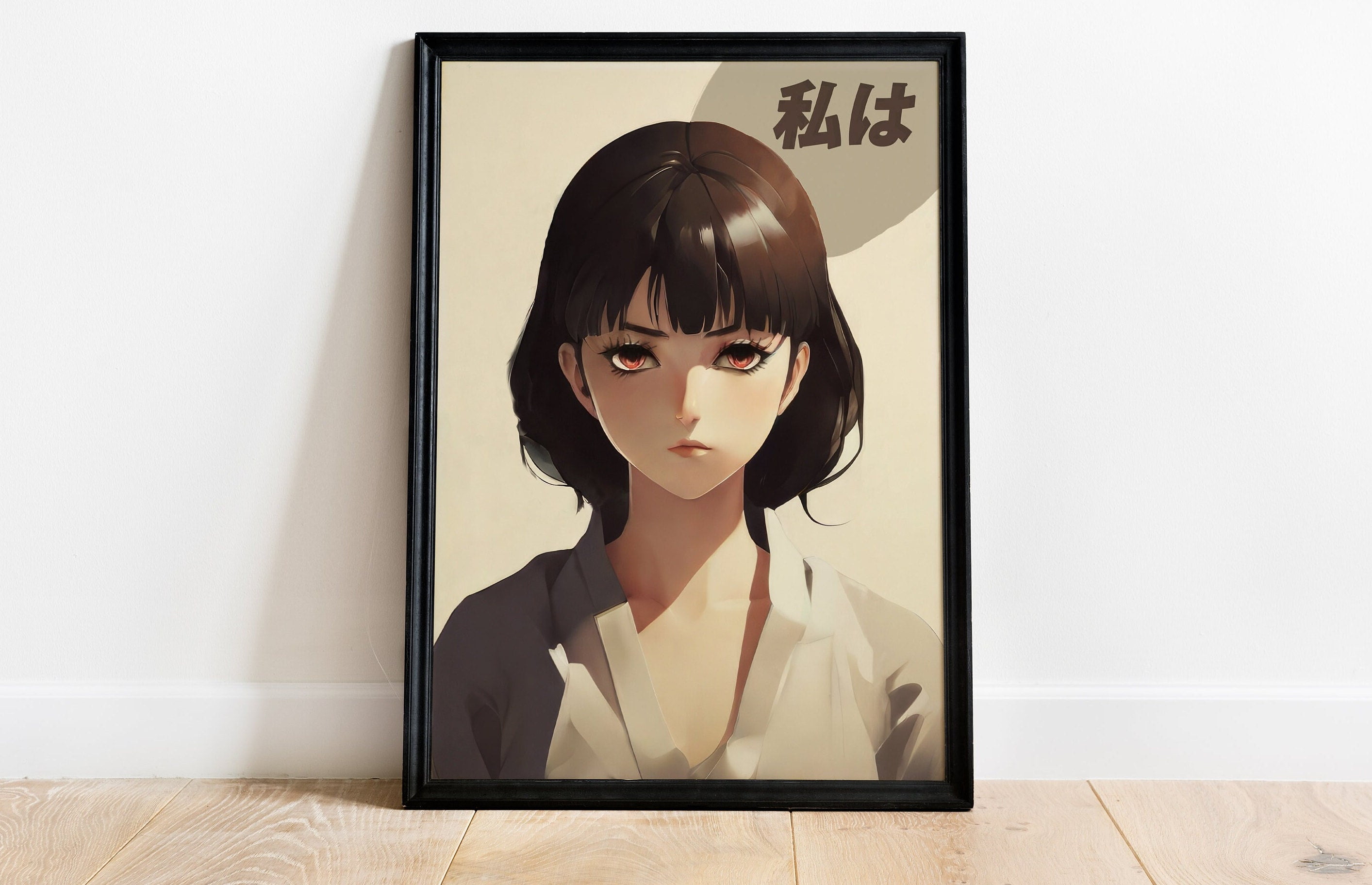 Onimhouse Poster Minimal Anime Posters Wall ArtJapanese PrintsAnime ...