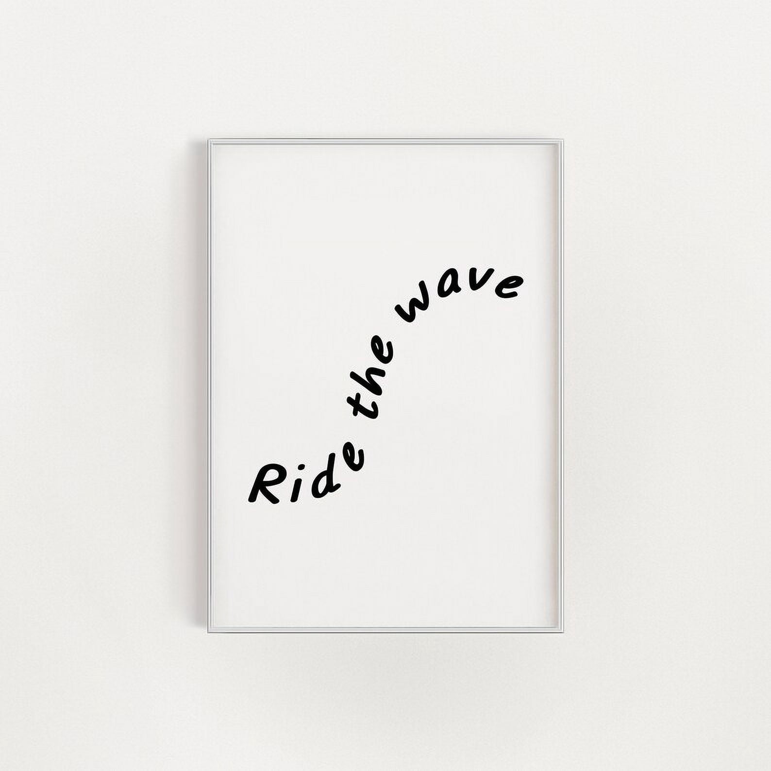 Onimhouse Poster Minimalist Quote Wall Art, Motivational Typography ...