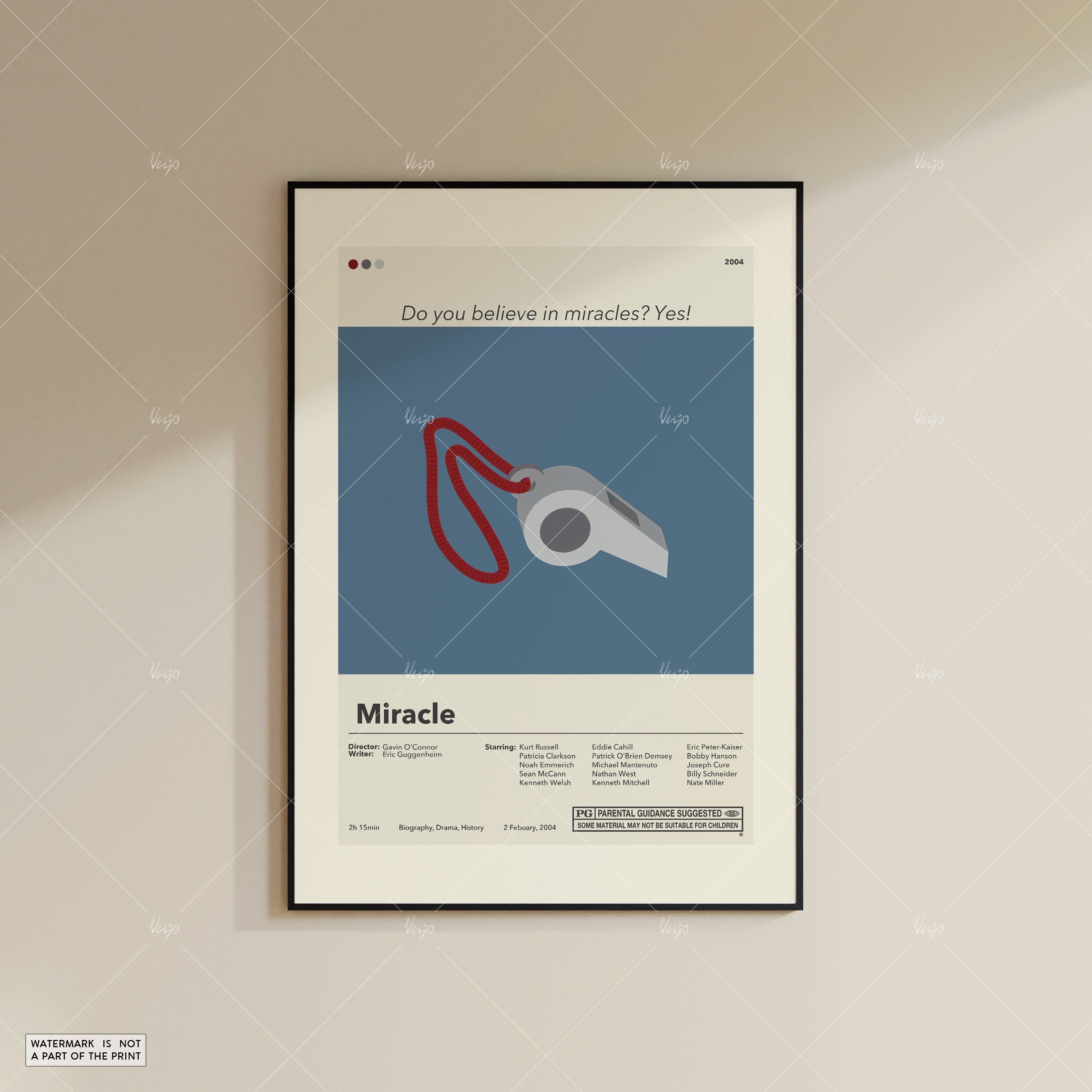 Onimhouse Poster Miracle Poster | Gavin O'Connor | Minimalist Movie Poster | Movie Posters ...