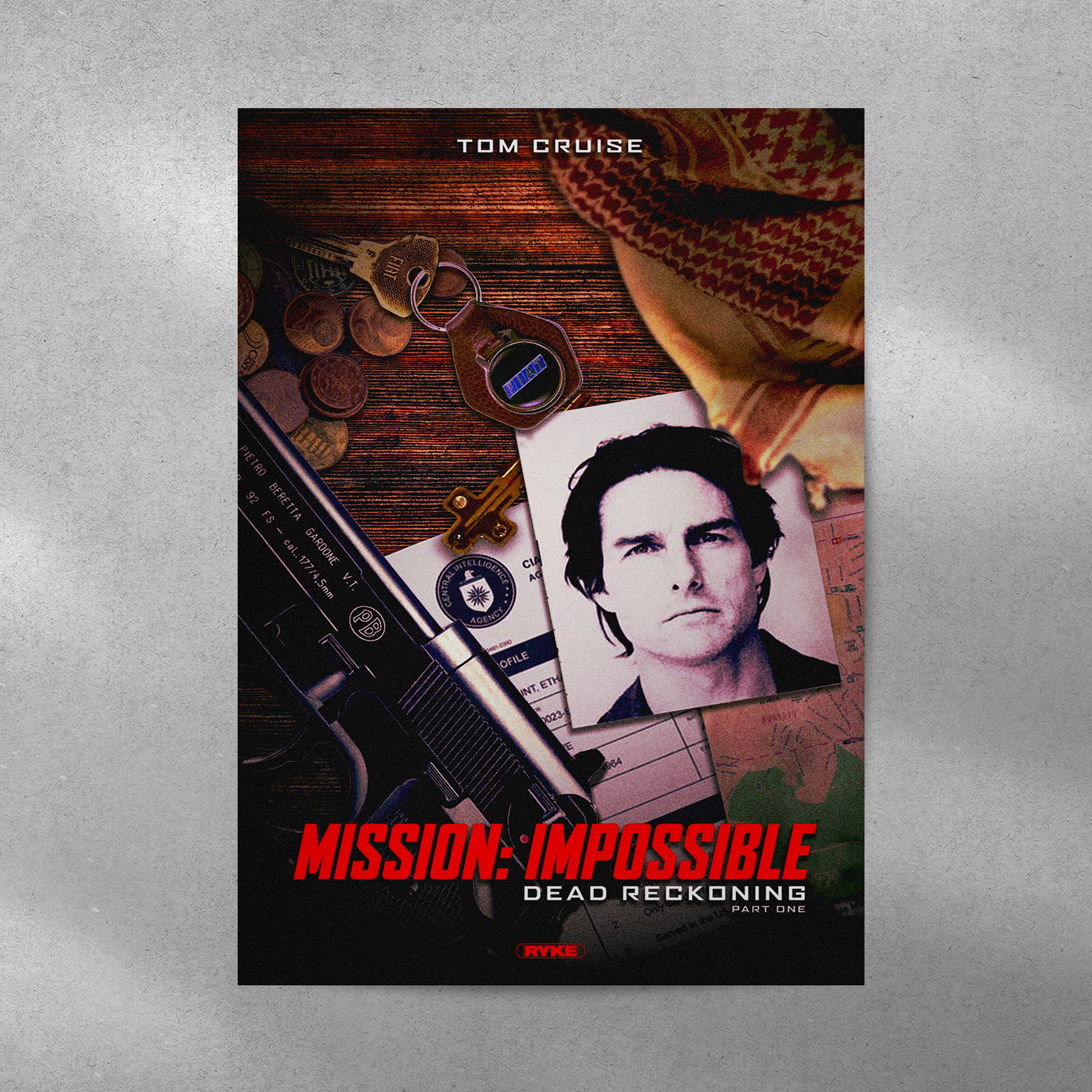 Onimhouse Poster Mission Impossible Poster Movie Poster Aesthetic ...