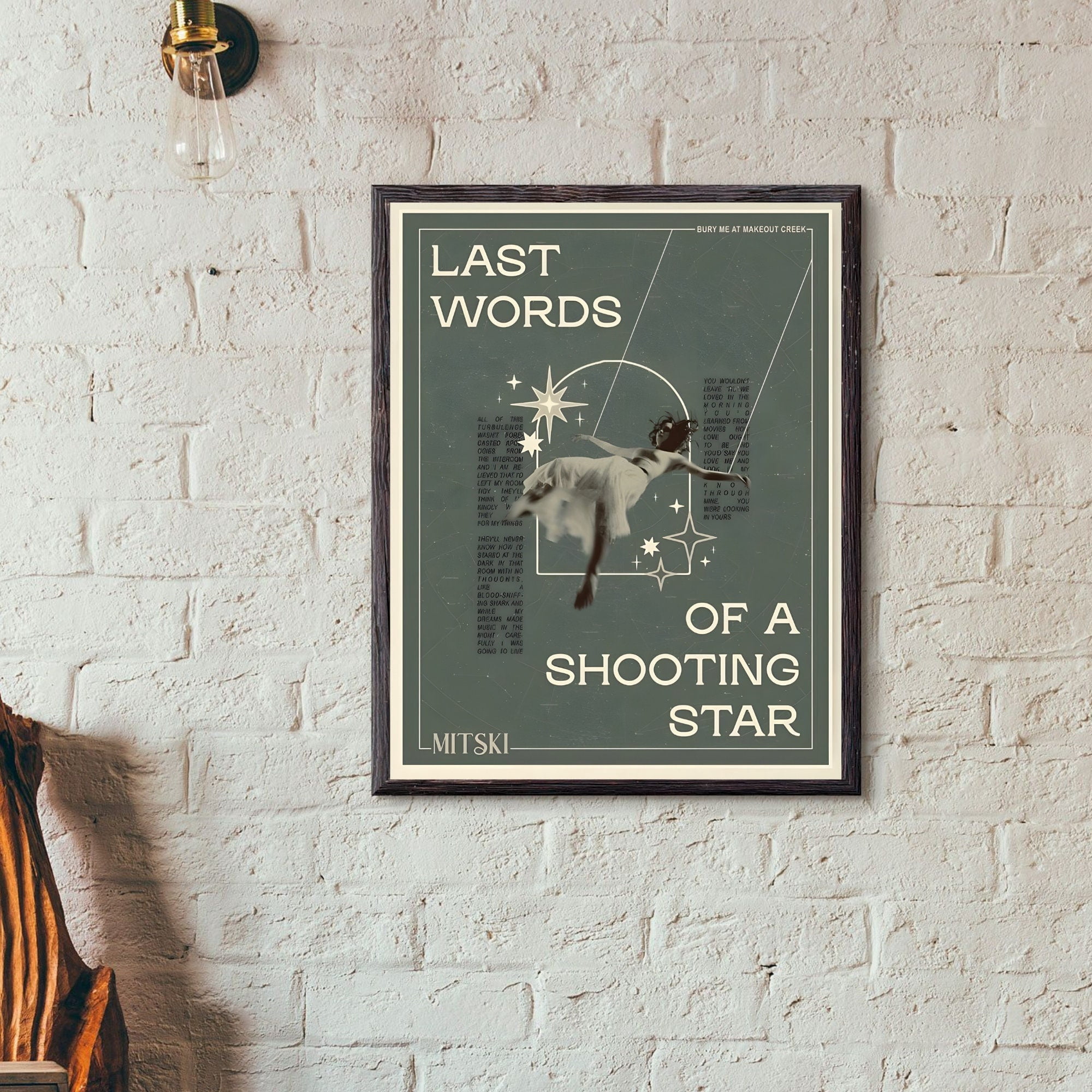 Onimhouse Poster Mitski Poster, Mitski Wall Art, Vintage Mitski Poster ...