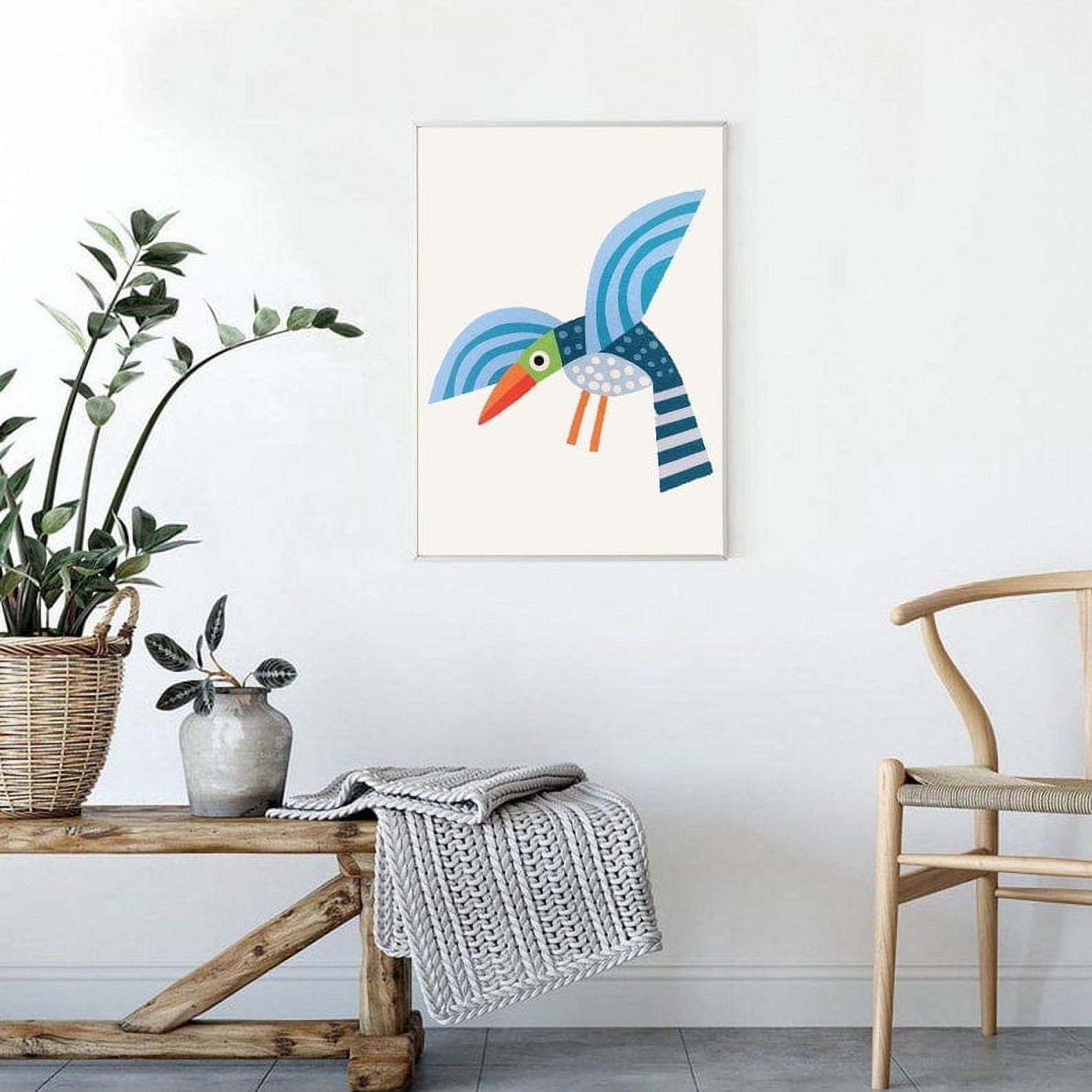 Onimhouse Poster Modern Wall Decor, Tropical Bird Poster, Bird Print ...