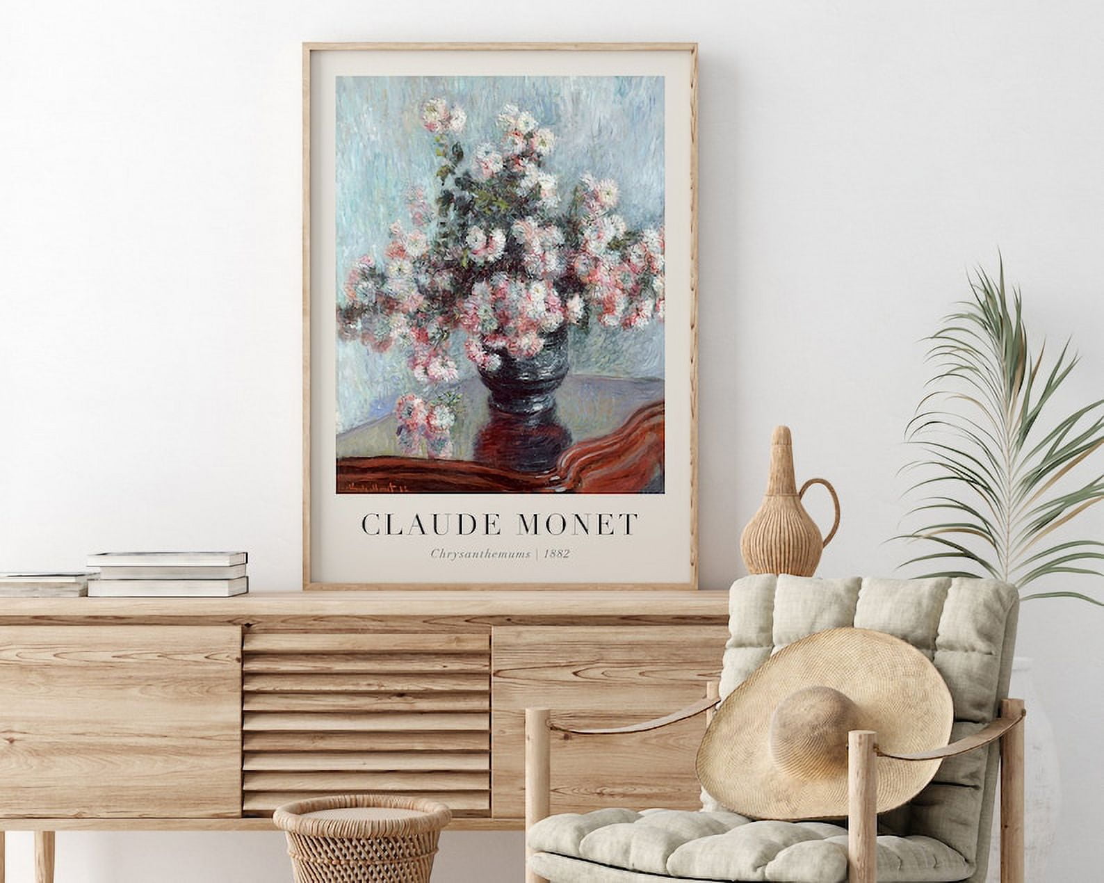 Onimhouse Poster Monet Print, Claude Monet, Flower Painting, Museum ...