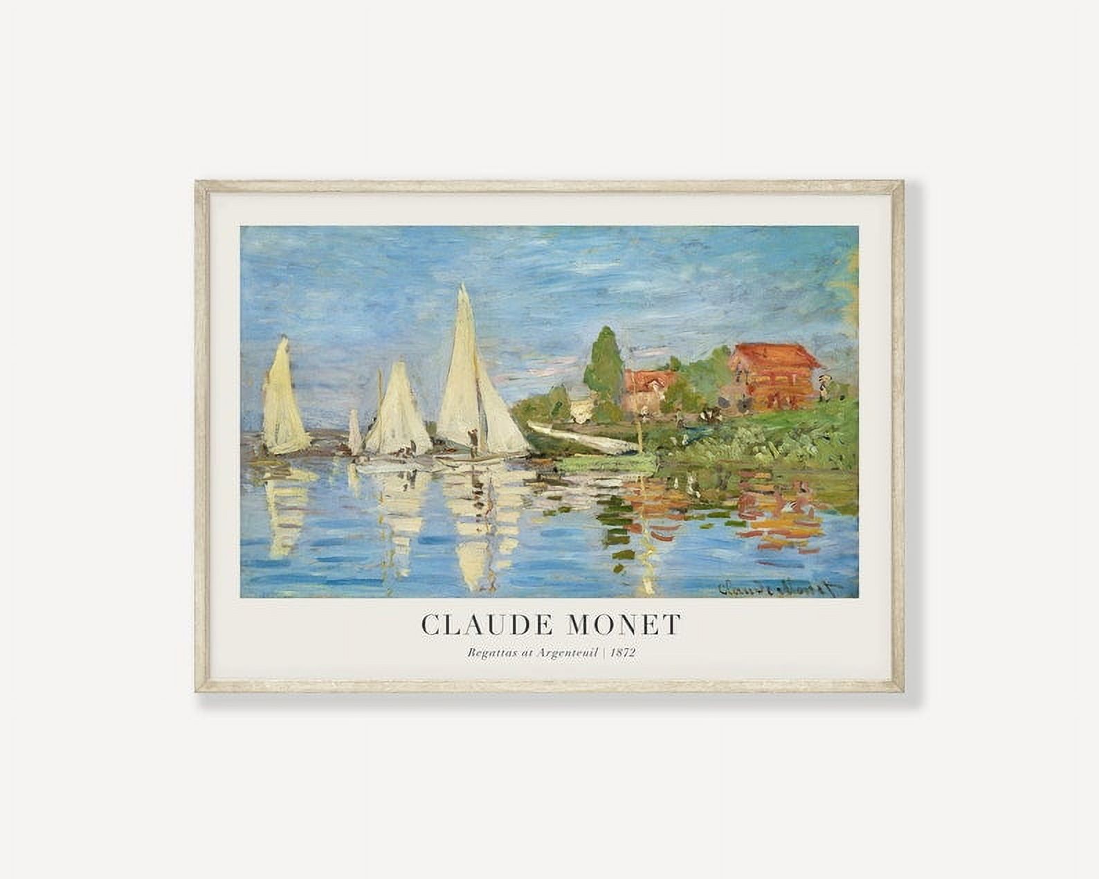 Onimhouse Poster Monet Print, Gallery Wall Art, Claude Monet, Vintage Print, Museum Poster ...
