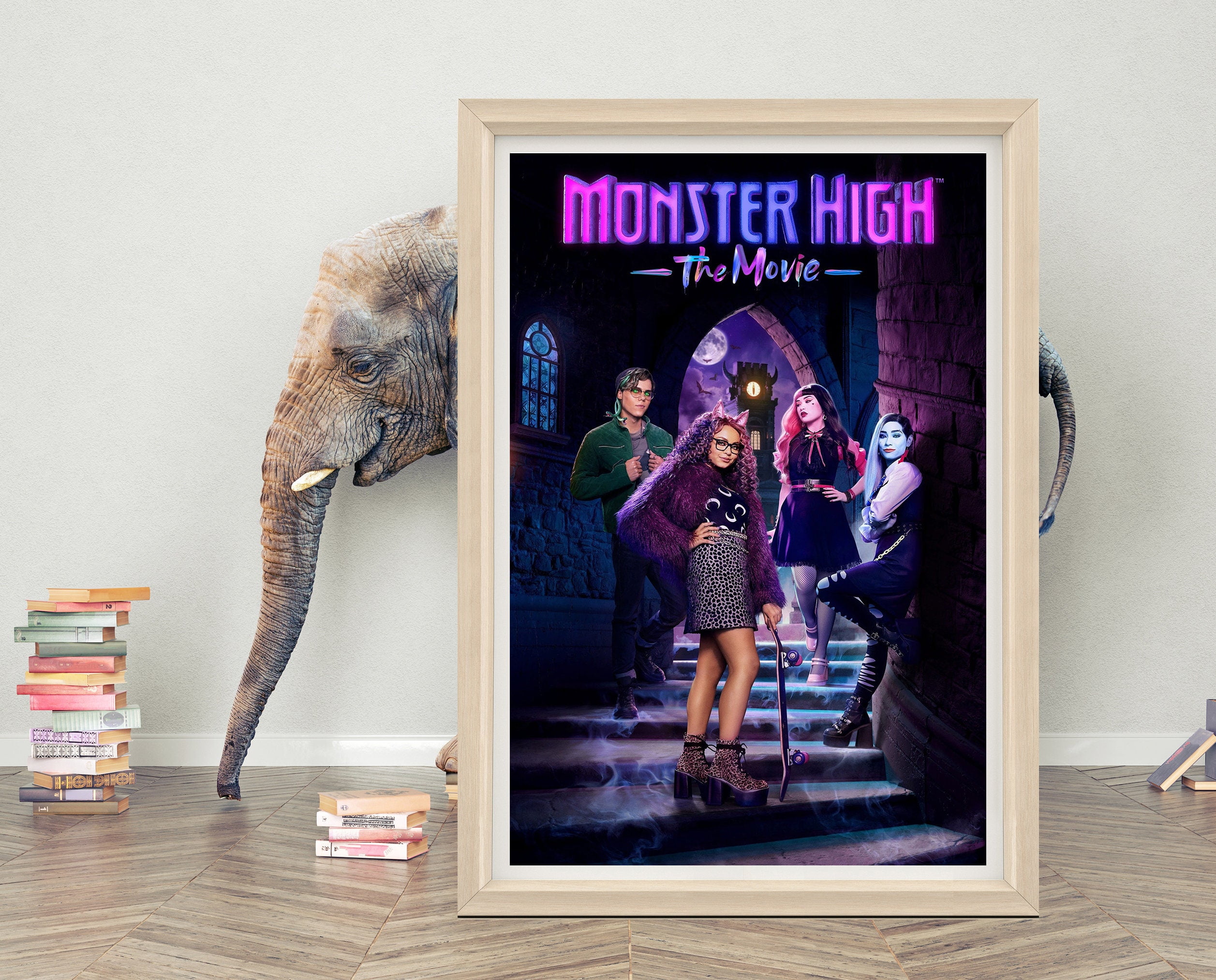 Onimhouse Poster Monster High The Movie Poster Wall Art | Monster High ...