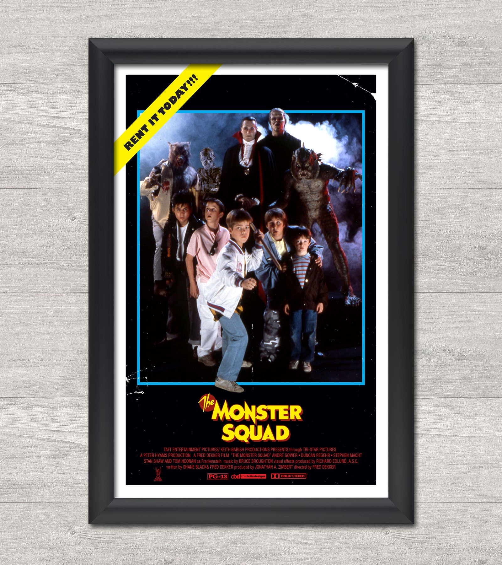 Onimhouse Poster Monster Squad Movie Poster-UNFRAMED - Walmart.com