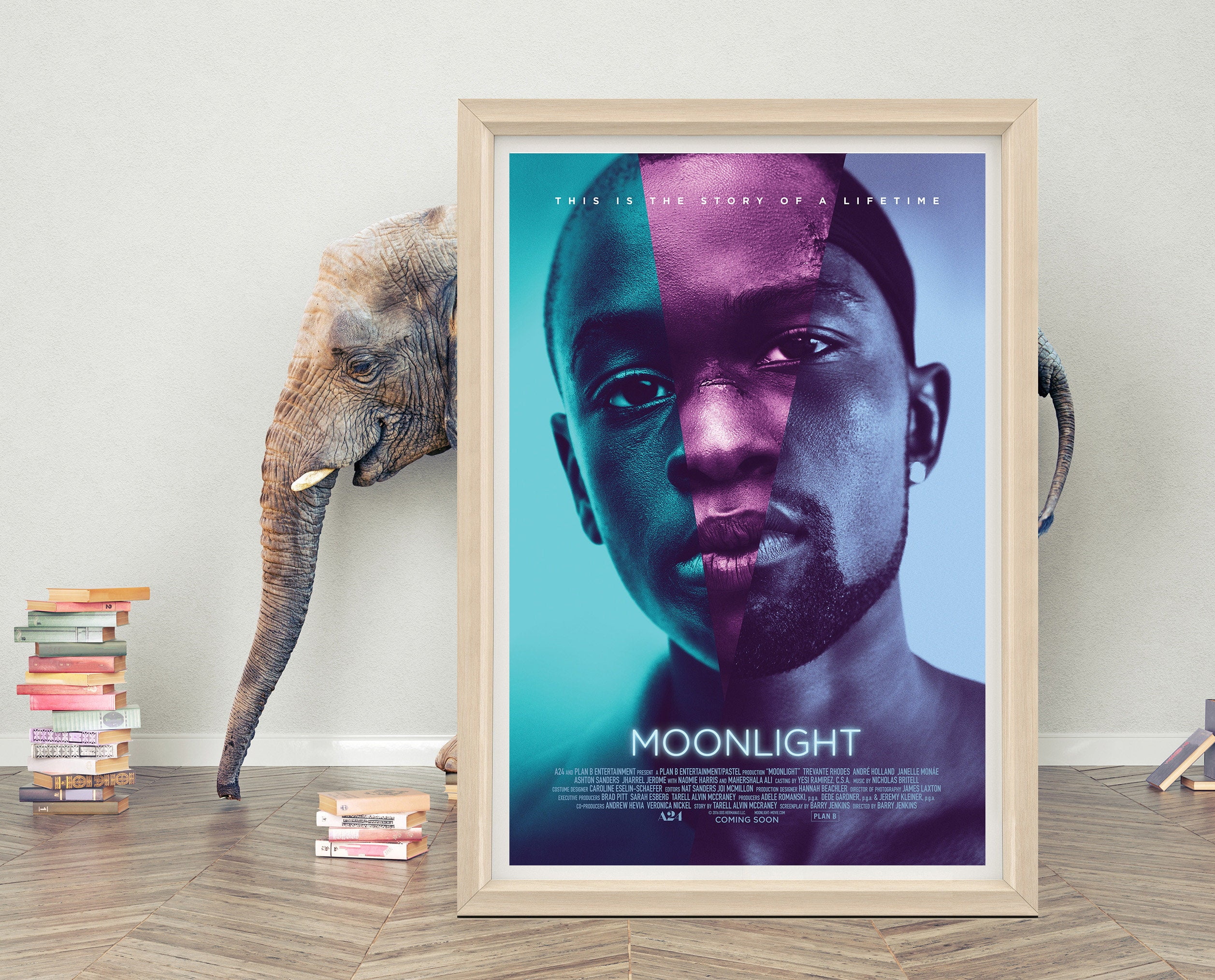 Onimhouse Poster Moonlight Movie Poster | Moonligh Classic Movie Poster ...