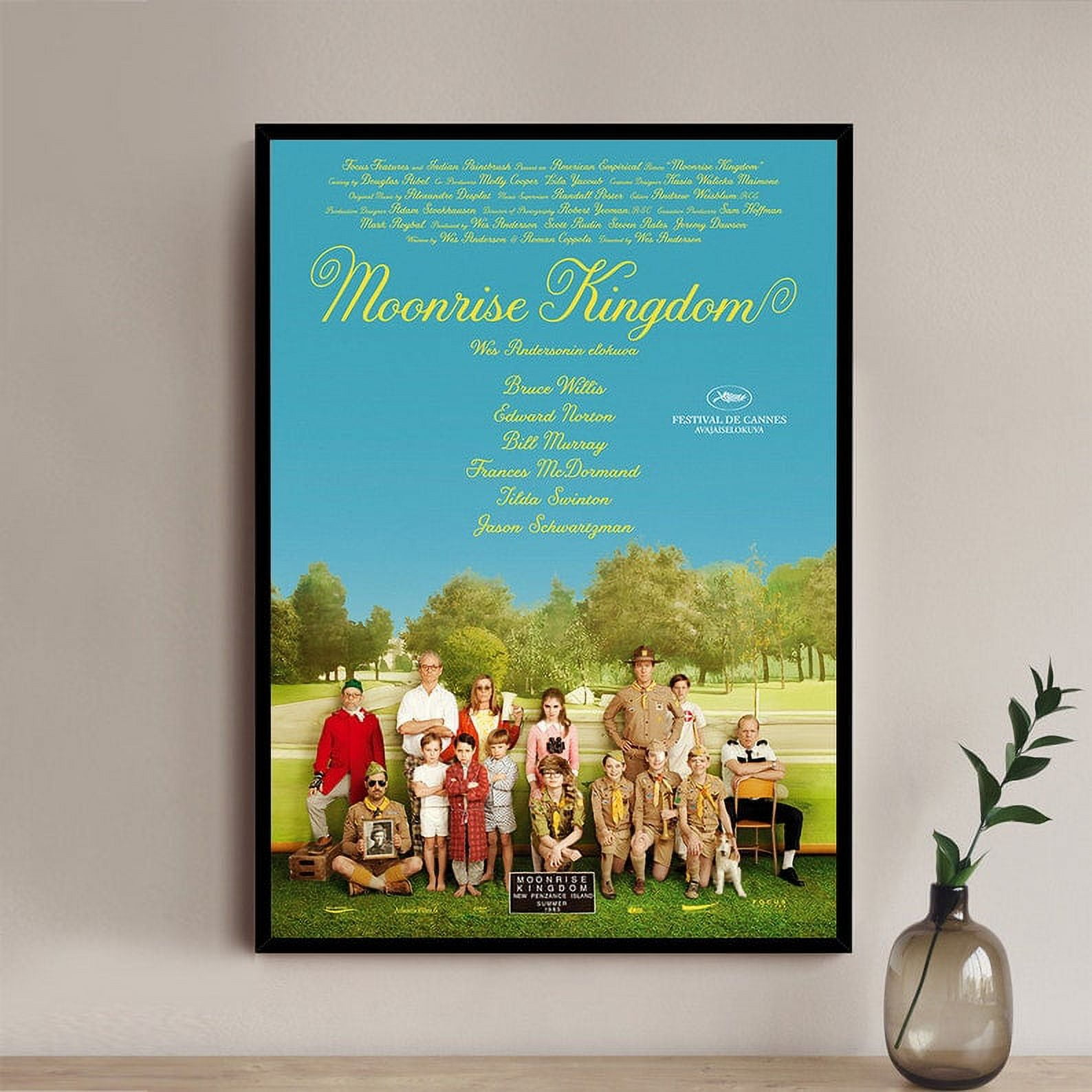 Onimhouse Poster Moonrise Kingdom Movie Poster - High quality Poster ...